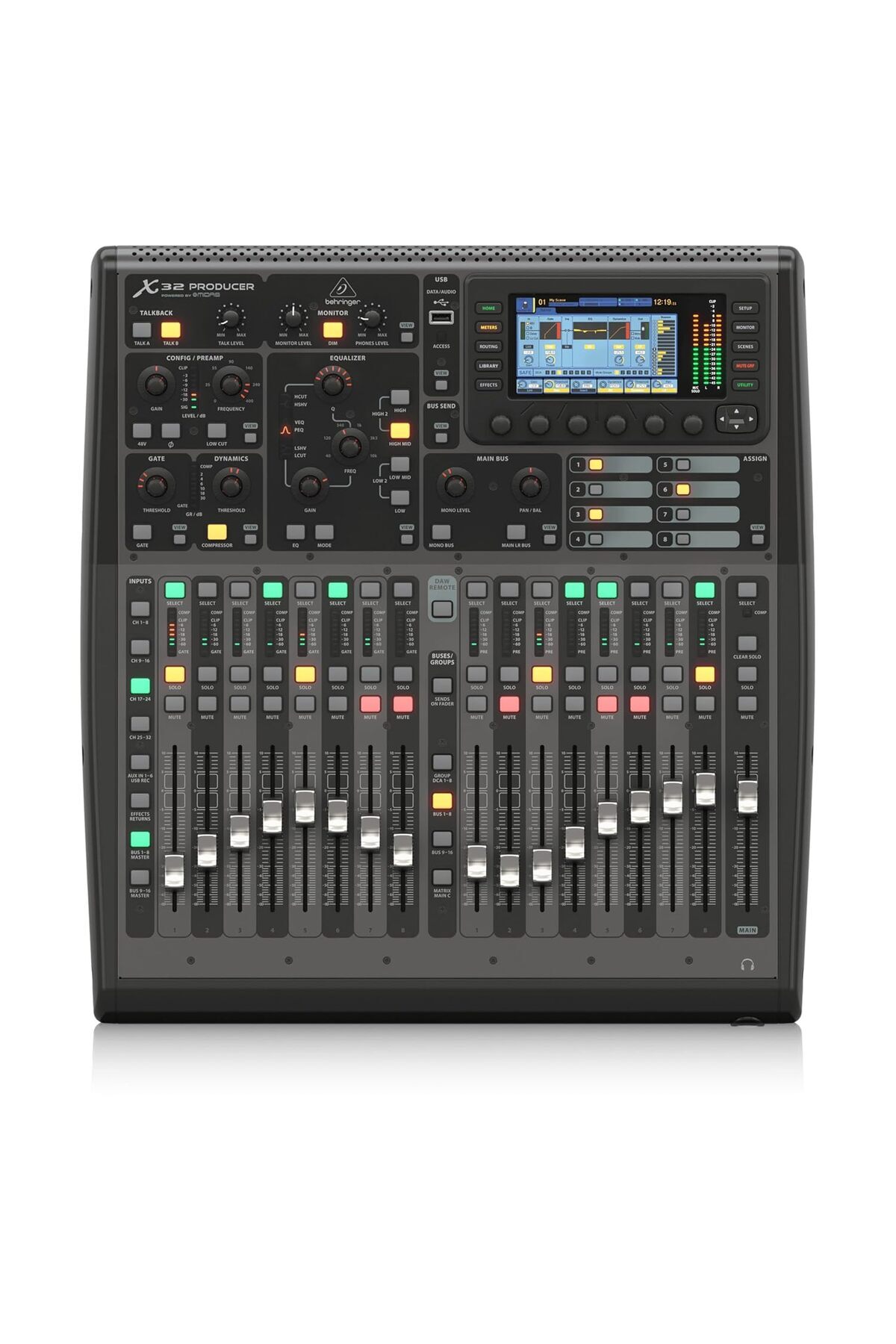 Genel Markalar X32 PRODUCER Rafa Monte Edilebilir Dijital Mikser, 40 ...