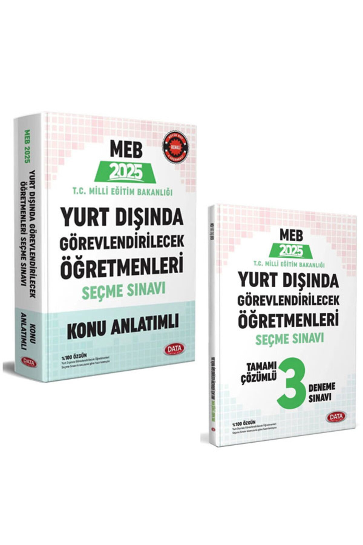 Data Yayınları 2025 Data Meb Yurt Dışı Öğretmenlik Sınavı Konu Soru ...