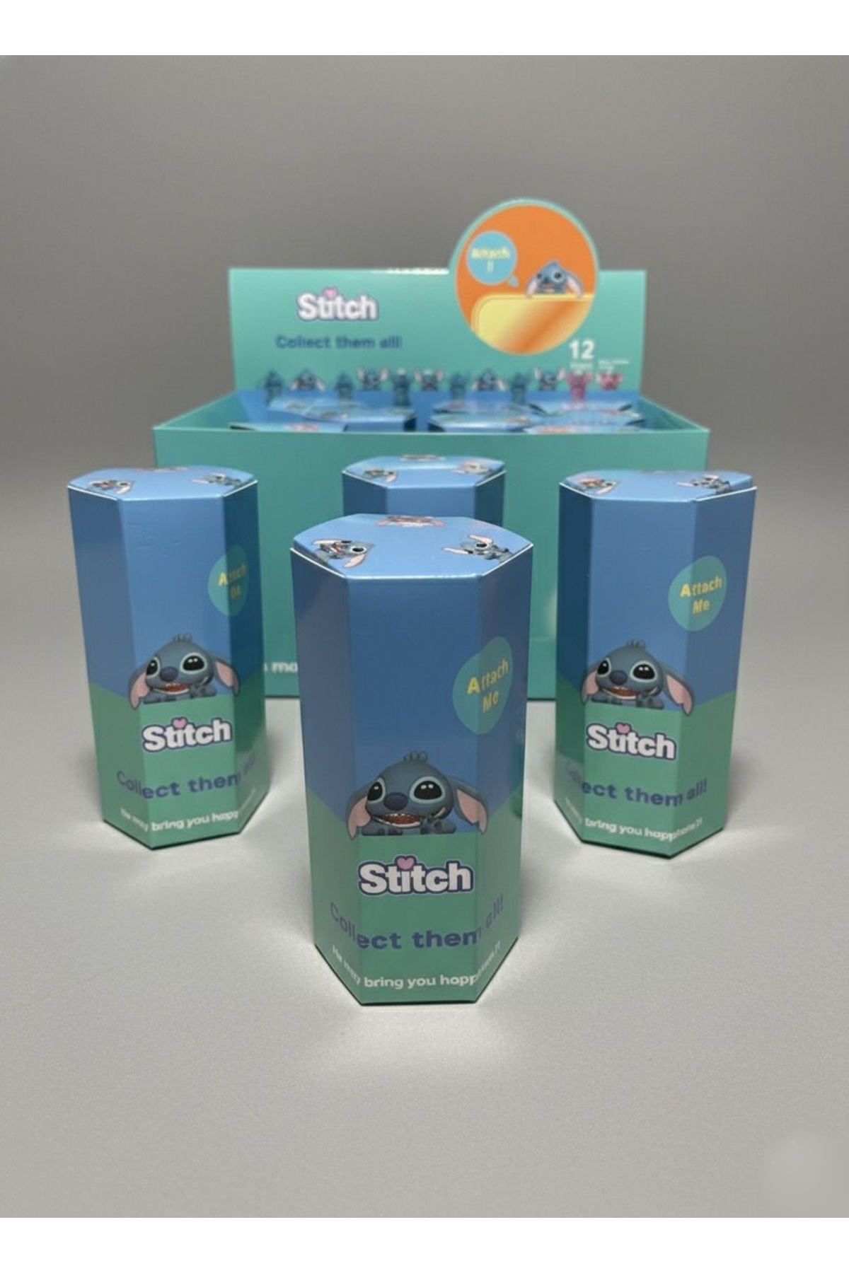 Puffly Hediyelik Stitch Sony Angel Mini figür serisi Sürpriz oyuncak ...