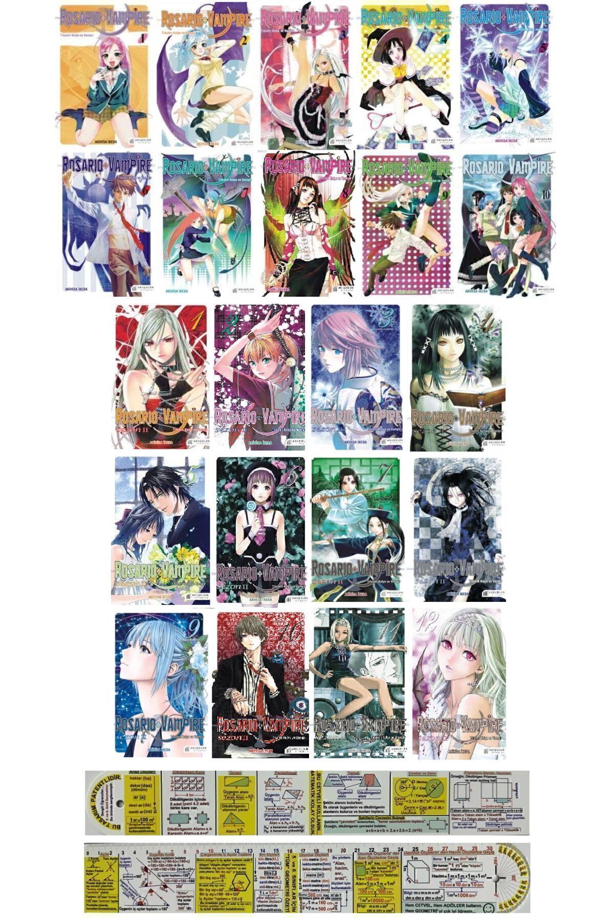 Gerekli Şeyler Yayıncılık Rosario Vampire 22 Cilt Takım - Fiyatı, Yorumları