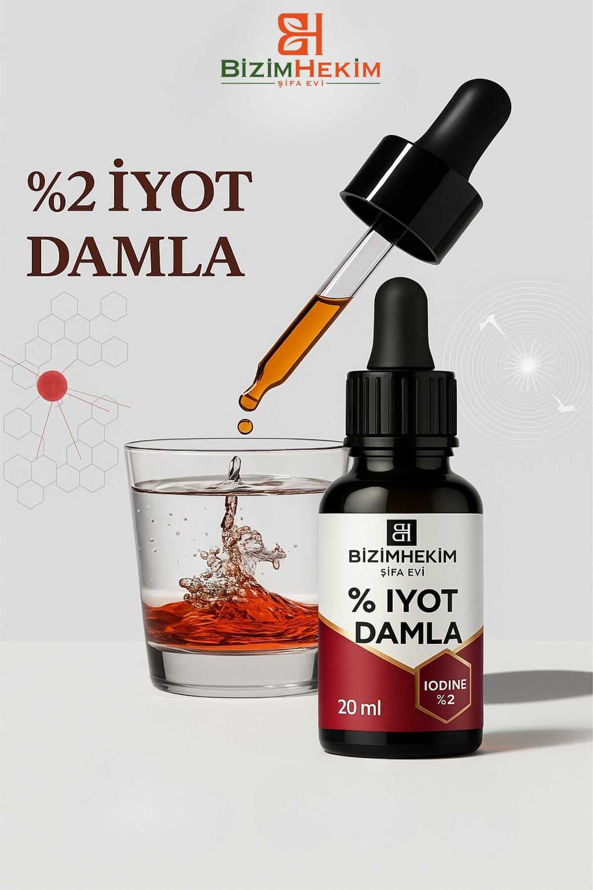 BİZİMHEKİM ŞİFA EVİ %2 İyot Damlası 20 Ml - Fiyatı, Yorumları