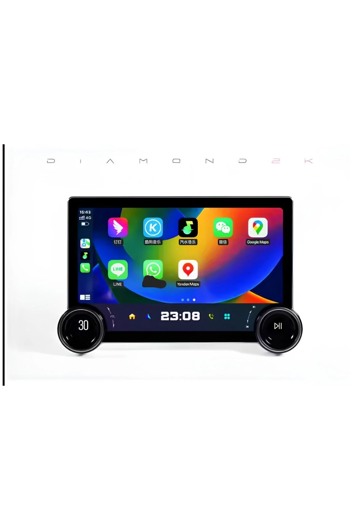 AYDIN SOUND Diamonds Diamond 2K Plus 4/64 36010.2 inç Carplay ...