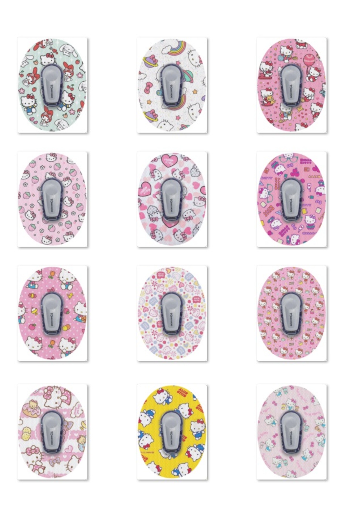 Genel Markalar Dexcom G6 Sensör Koruyucu Bant 12'li Paket / Hello Kitty ...