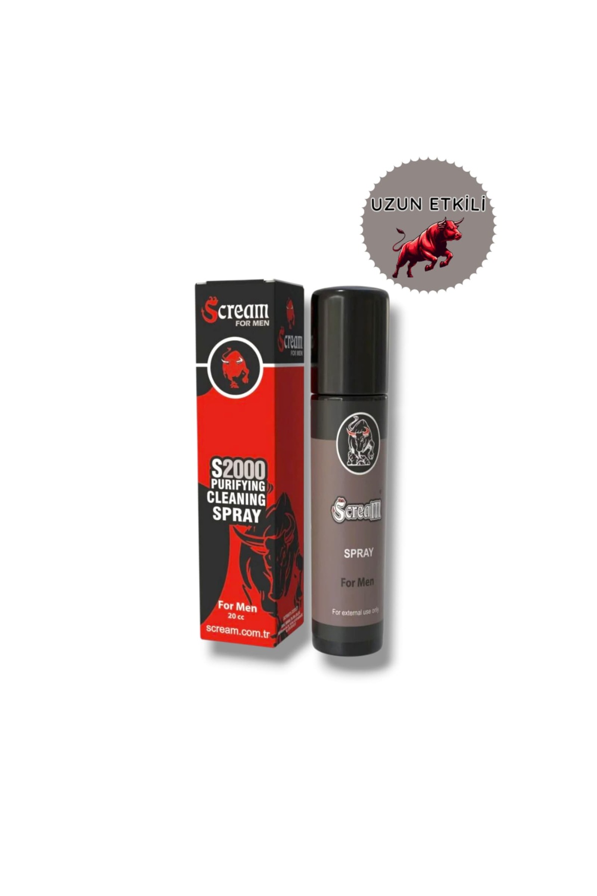 SCREAMS Scream Longtime Spray For Men / Erkeklere Özel Uzun Etkili ...