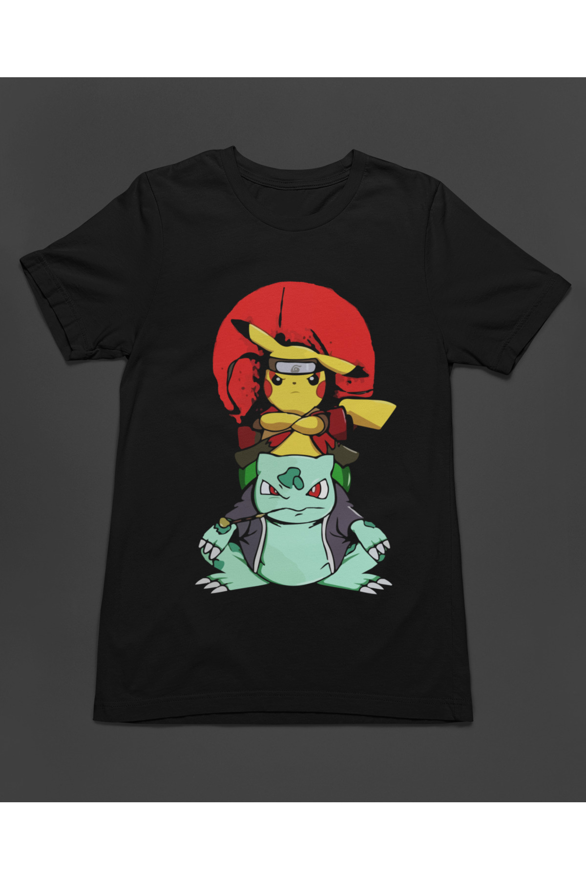 Bumeta Naruto Pikachu Balbazar Bulbasaur Anime Kızgın Ninja Japanese ...