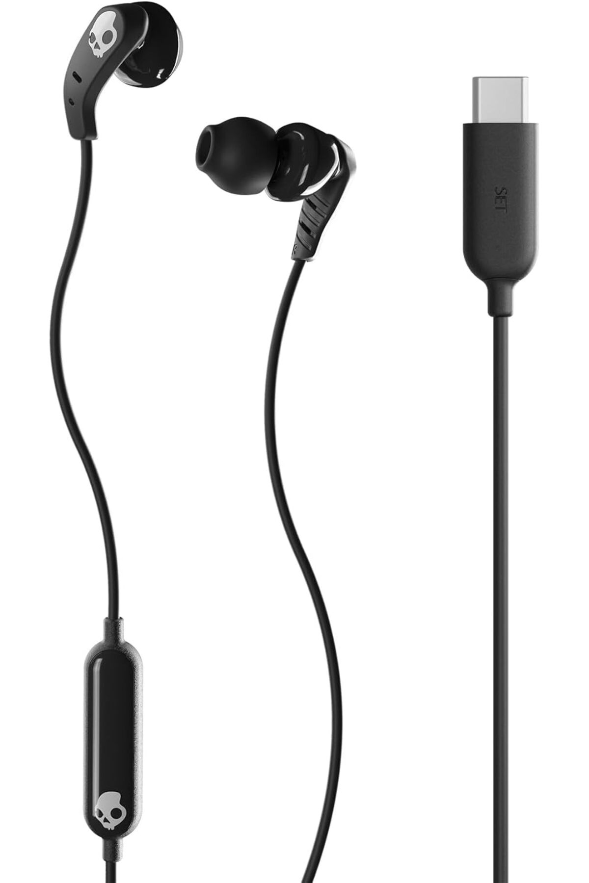Skullcandy Wired Earbuds with USB-C and Microphone Compatible with ...