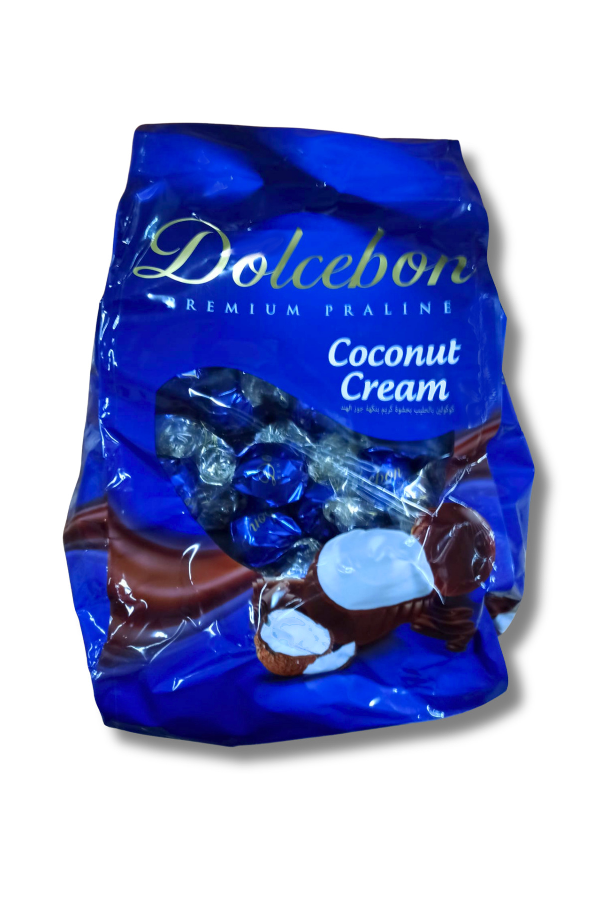 DOLCEBON Premium Praline Hindistan Cevizi Aromalı Kremalı Sütlü Kokolin ...