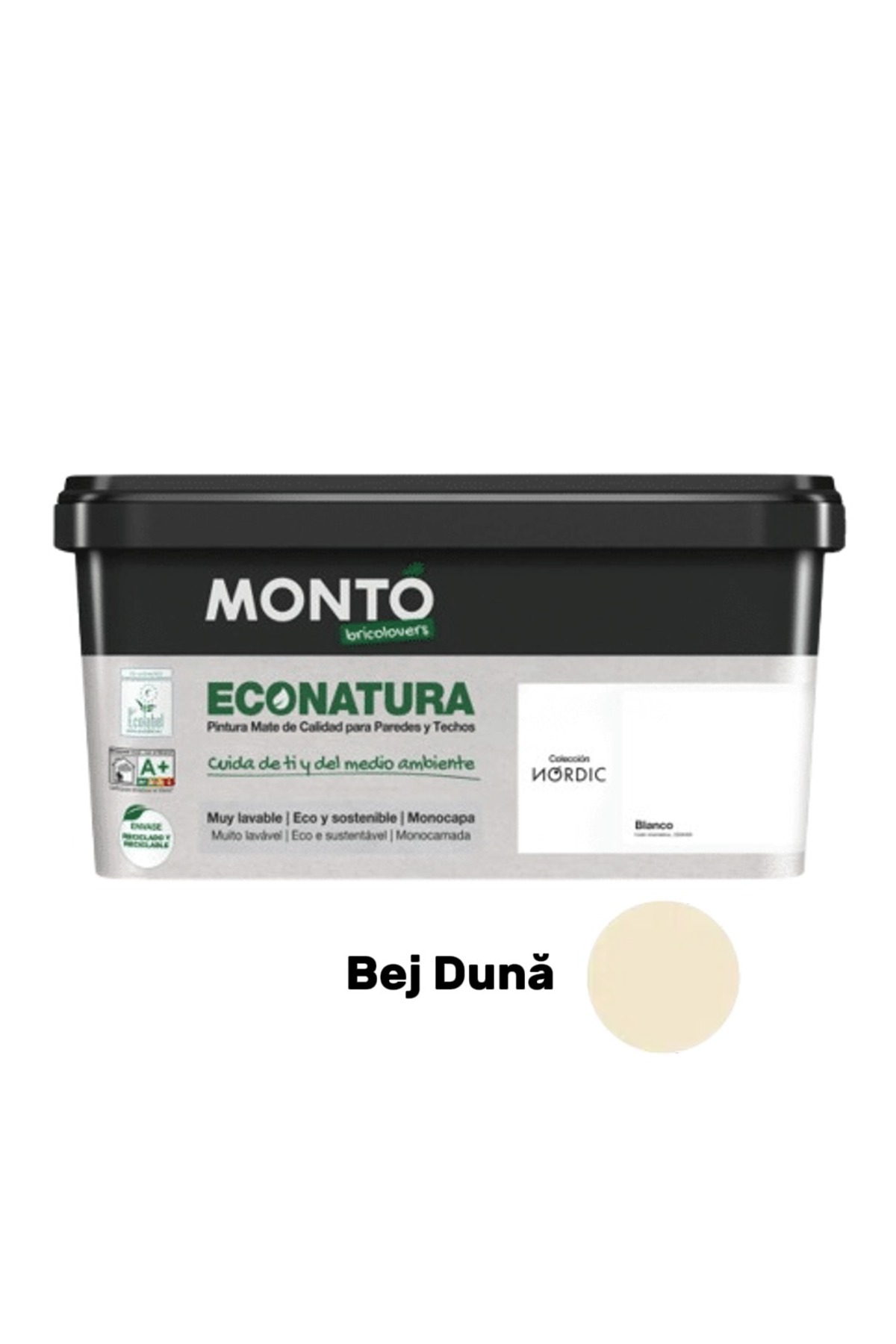 MONTO PINTURAS ECOLOGICAL paint for walls and ceilings, cement mortar ...