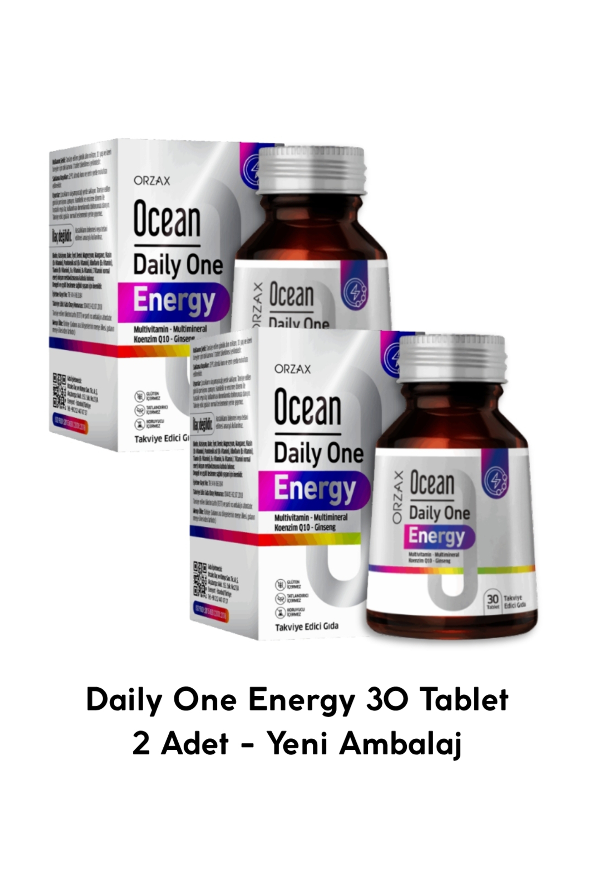 Ocean Daily One Energy 30 Tablet 2 Adet - Yeni Ambalaj - Fiyatı, Yorumları