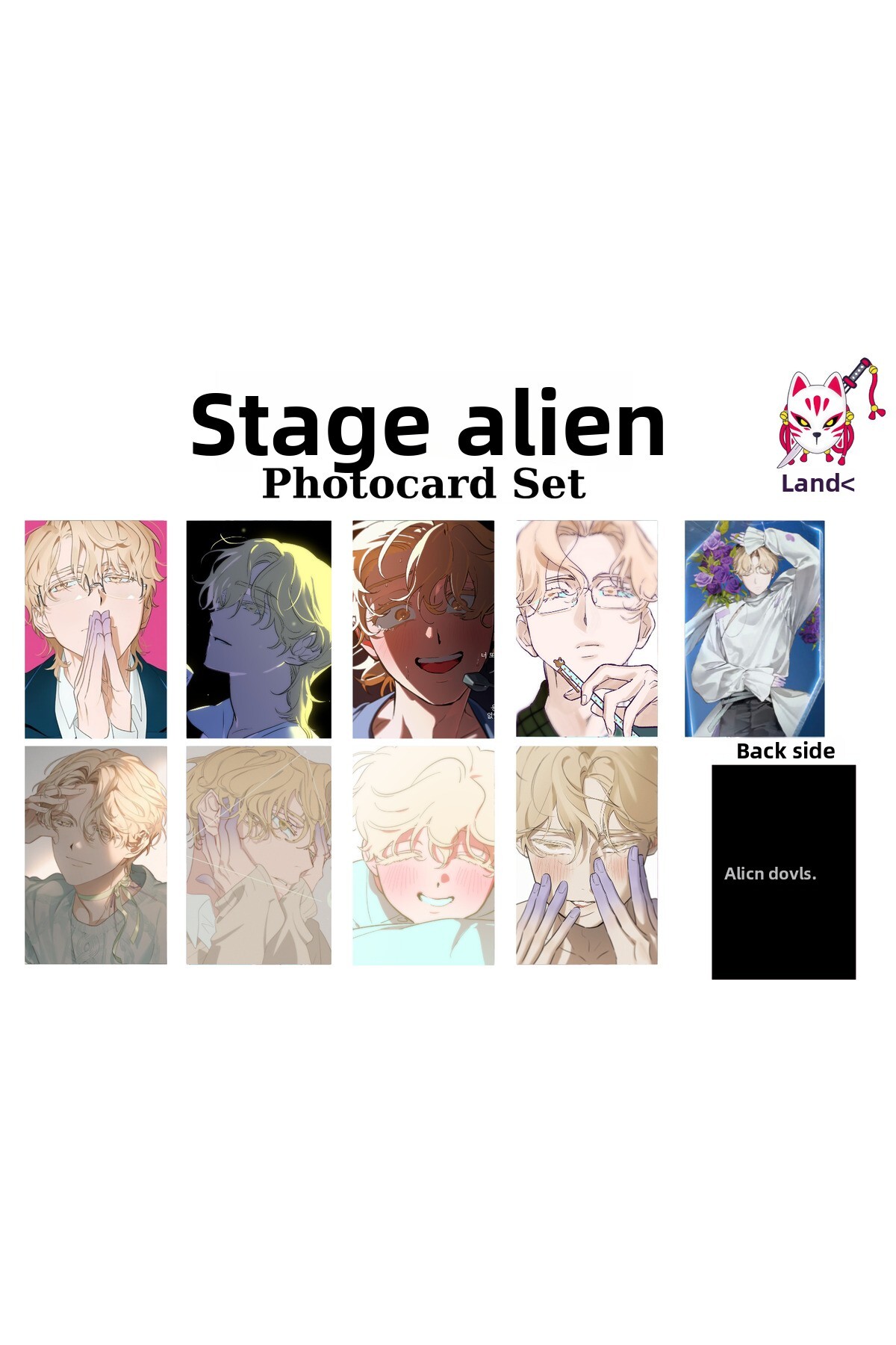 Hara Company Set de carduri foto anime Alien Stage Luka / Card de ...