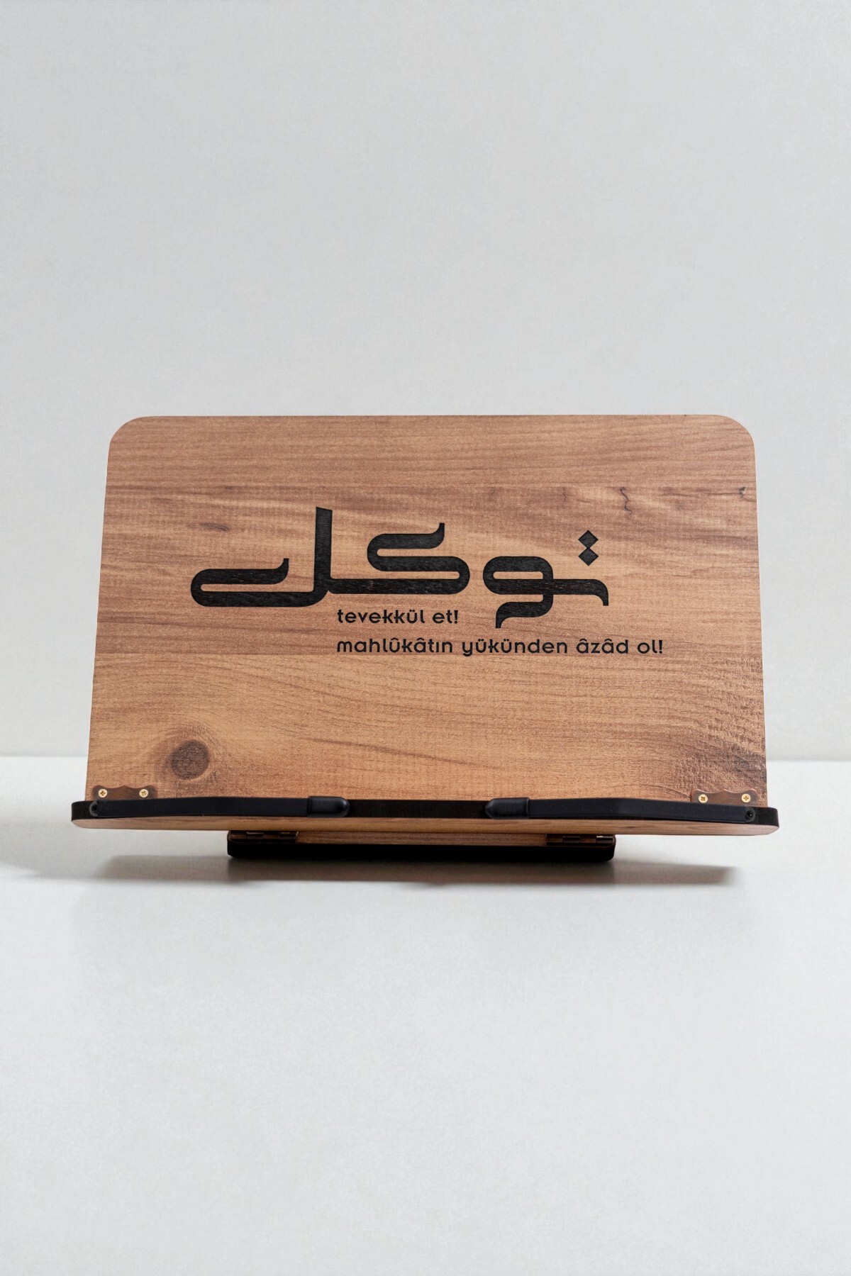 İsfahan TA Kitap Okuma Standı Masaüstü Ahşap Kuran Rahlesi Tablet ...