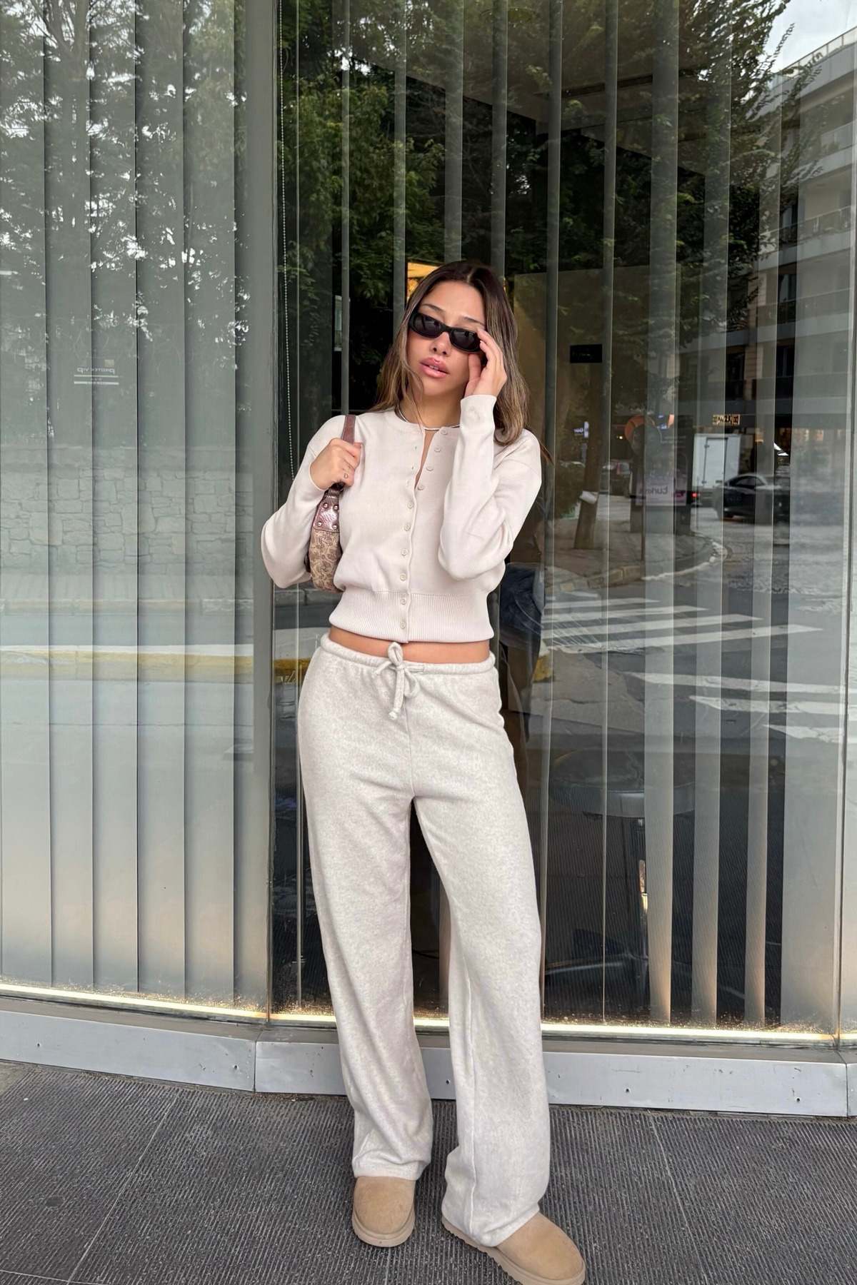 Nelli Studio Yumuşak Dokulu Örme Pantolon - Fiyatı, Yorumları