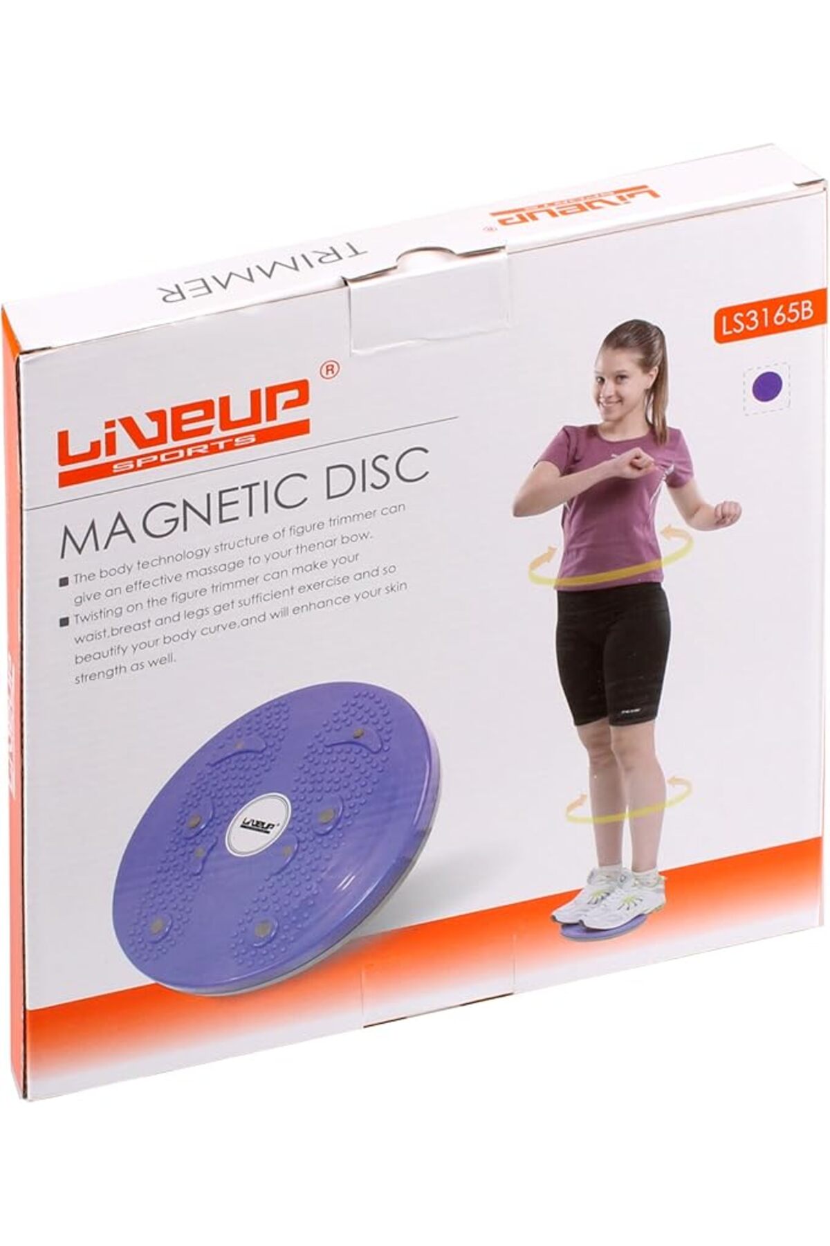 Genel Markalar SPORTS LS3165B Manyetik Disk Twister Abdominal Egzersiz ...