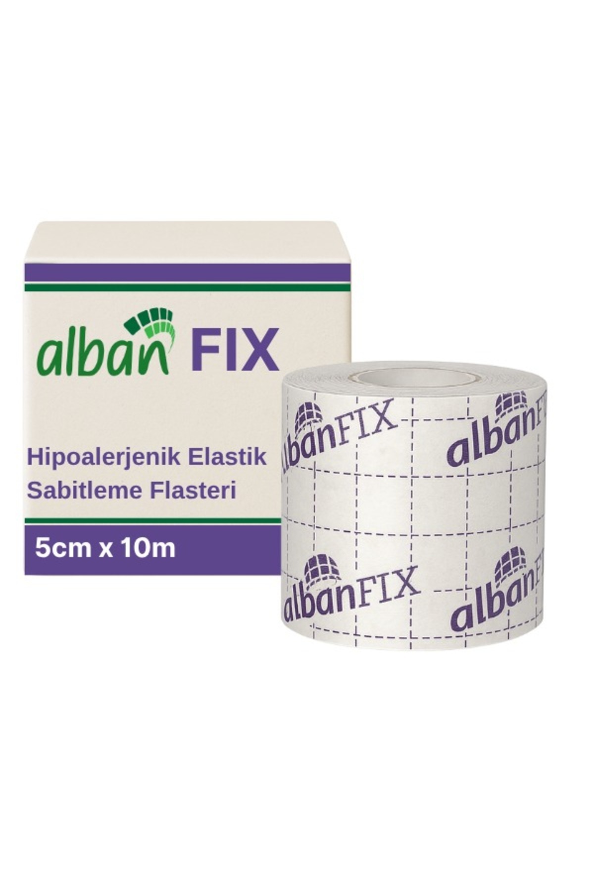 Alban FİX Elastik Sabitleme Bandı 5cm x 10m. Elastik Non-Woven Medikal ...