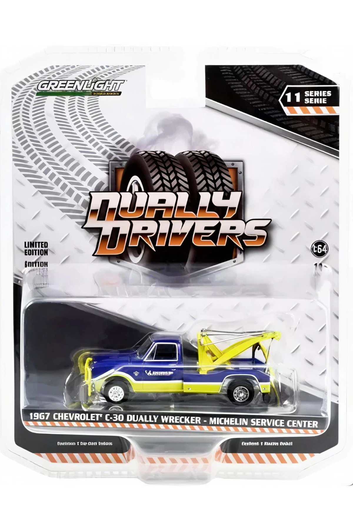 Greenlight 1:64 Dually Drivers Series 11 Michelin Service Center - 1967 ...