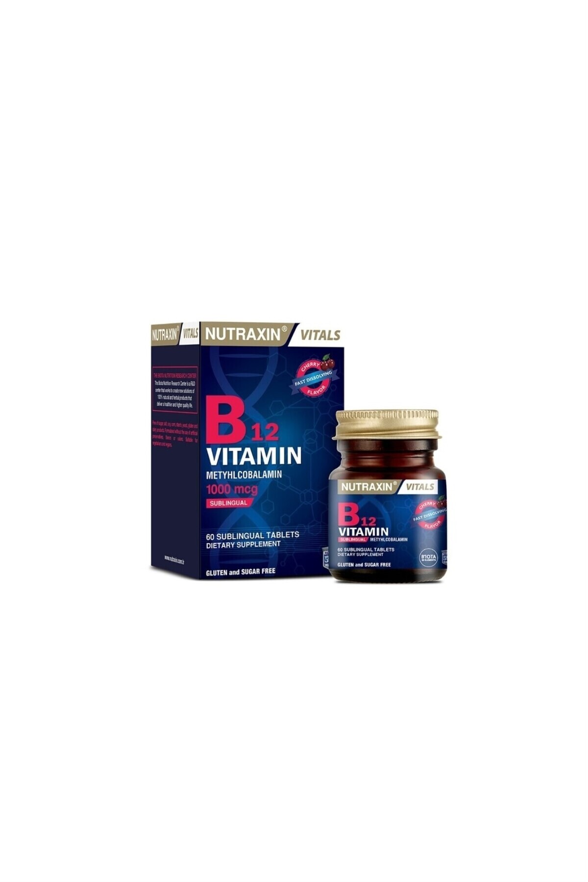 Nutraxin B12 Vitamin 1000mcg 60 Tablet - Fiyatı, Yorumları