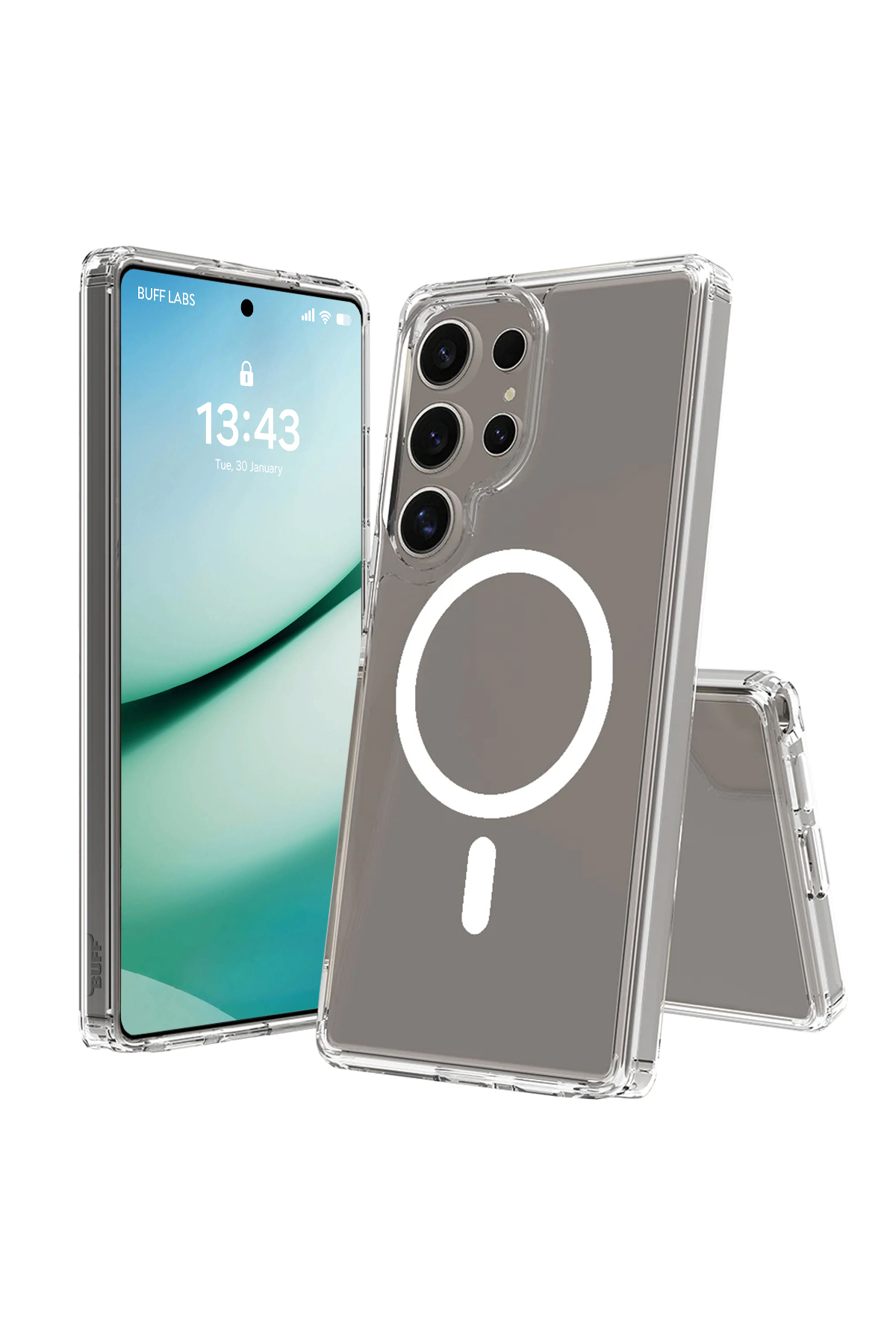 Buff Labs Buff Galaxy S25 Ultra MagSafe Air Hybrid Şeffaf Kılıf ...