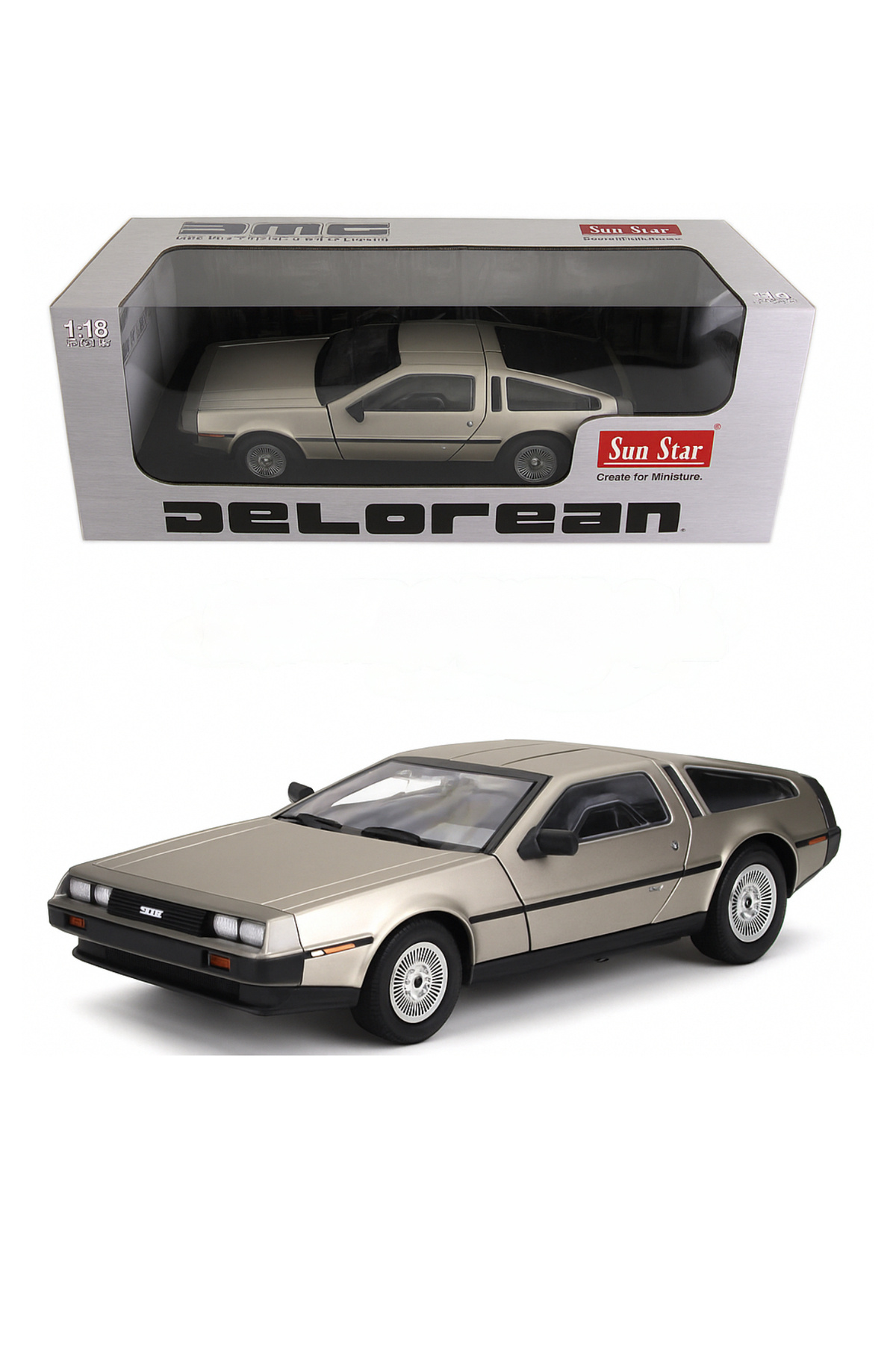 SUN STAR MODEL DMC 1:18 – Geleceğe Dönüş (Back to Future ) 1981 ...