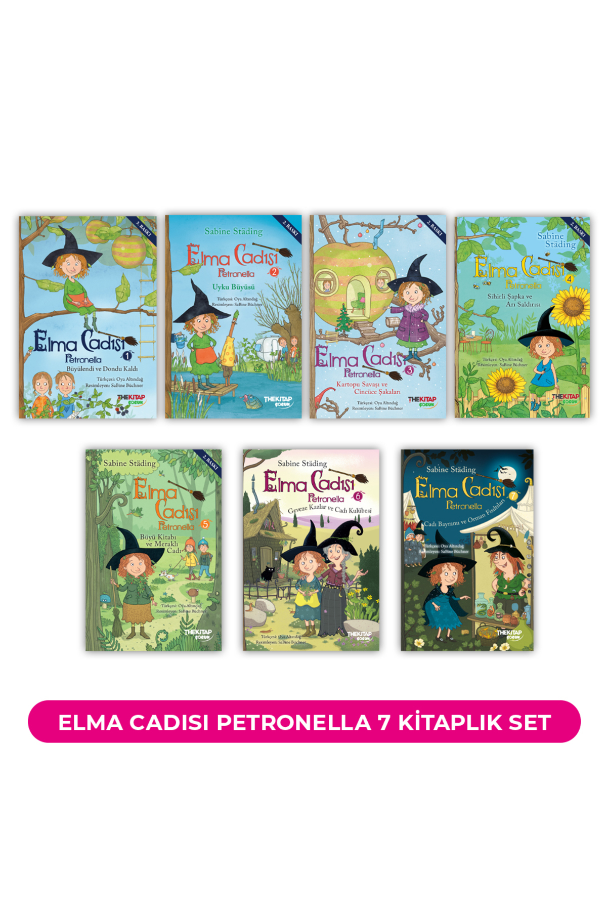 The Kitap Petronella Elma Cadısı 7 Kitaplık Set - Fiyatı, Yorumları