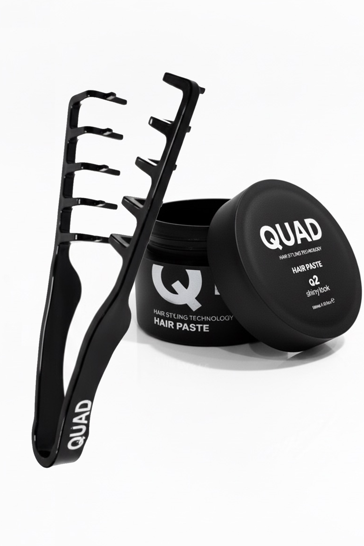 QUAD Q2S Shiny Look Pasta + Mucizevi Tarak – Parlak Görünüm, Doğal ...