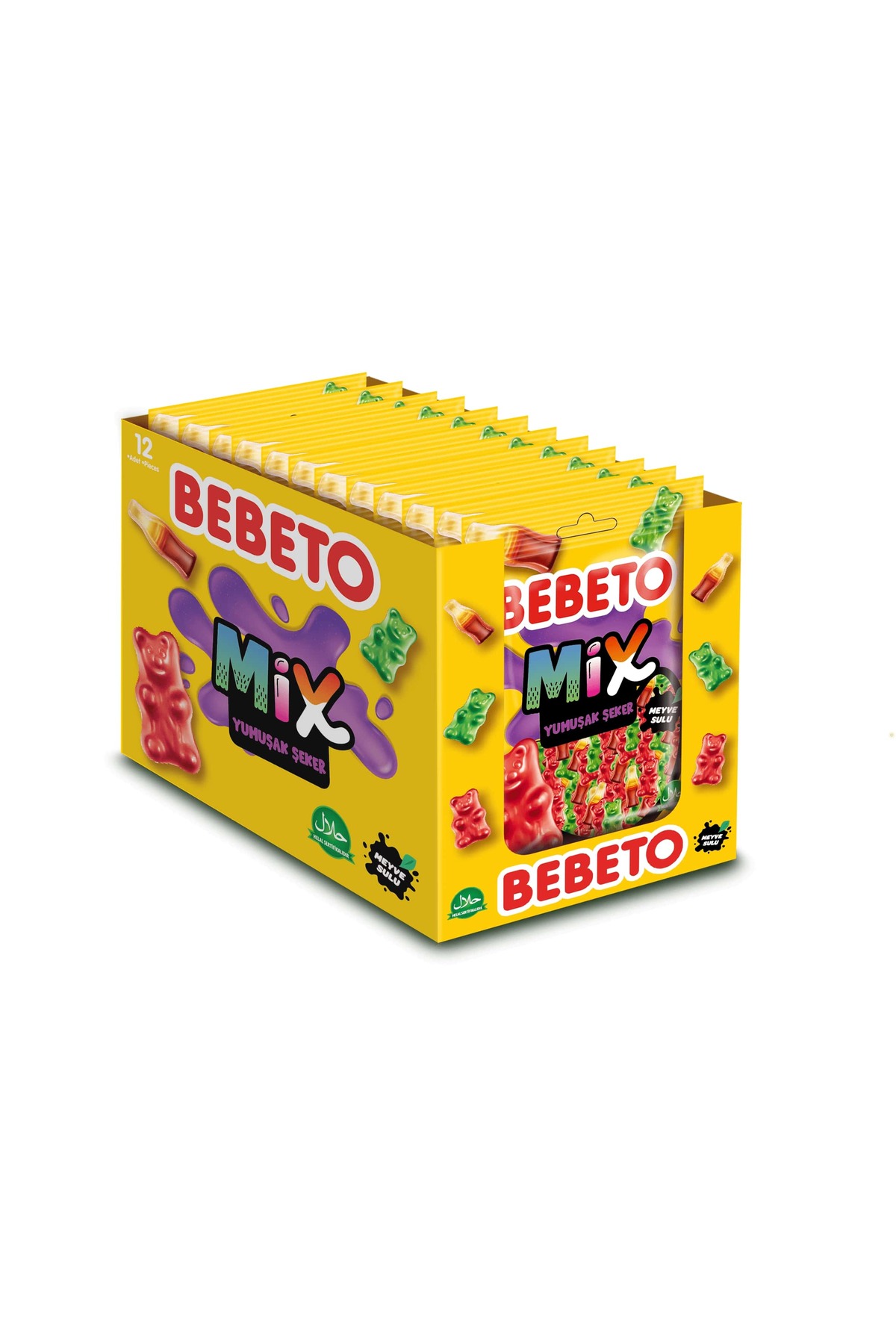 BEBETO Mix 80 Gr. Jelly | 12'li Paket - Fiyatı, Yorumları