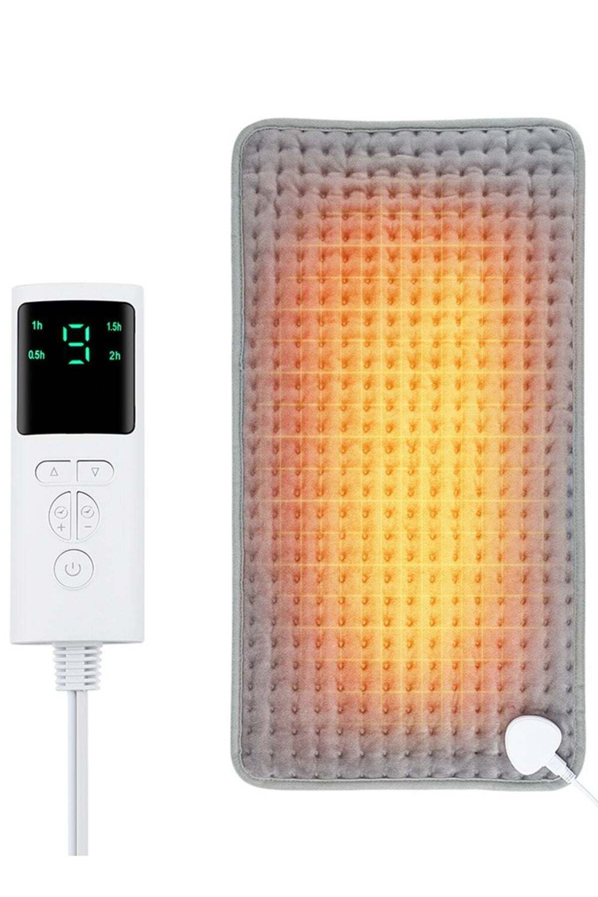 EzzySo Electric Heating Pad for Back, Shoulders & Neck — 9 Heat Levels ...