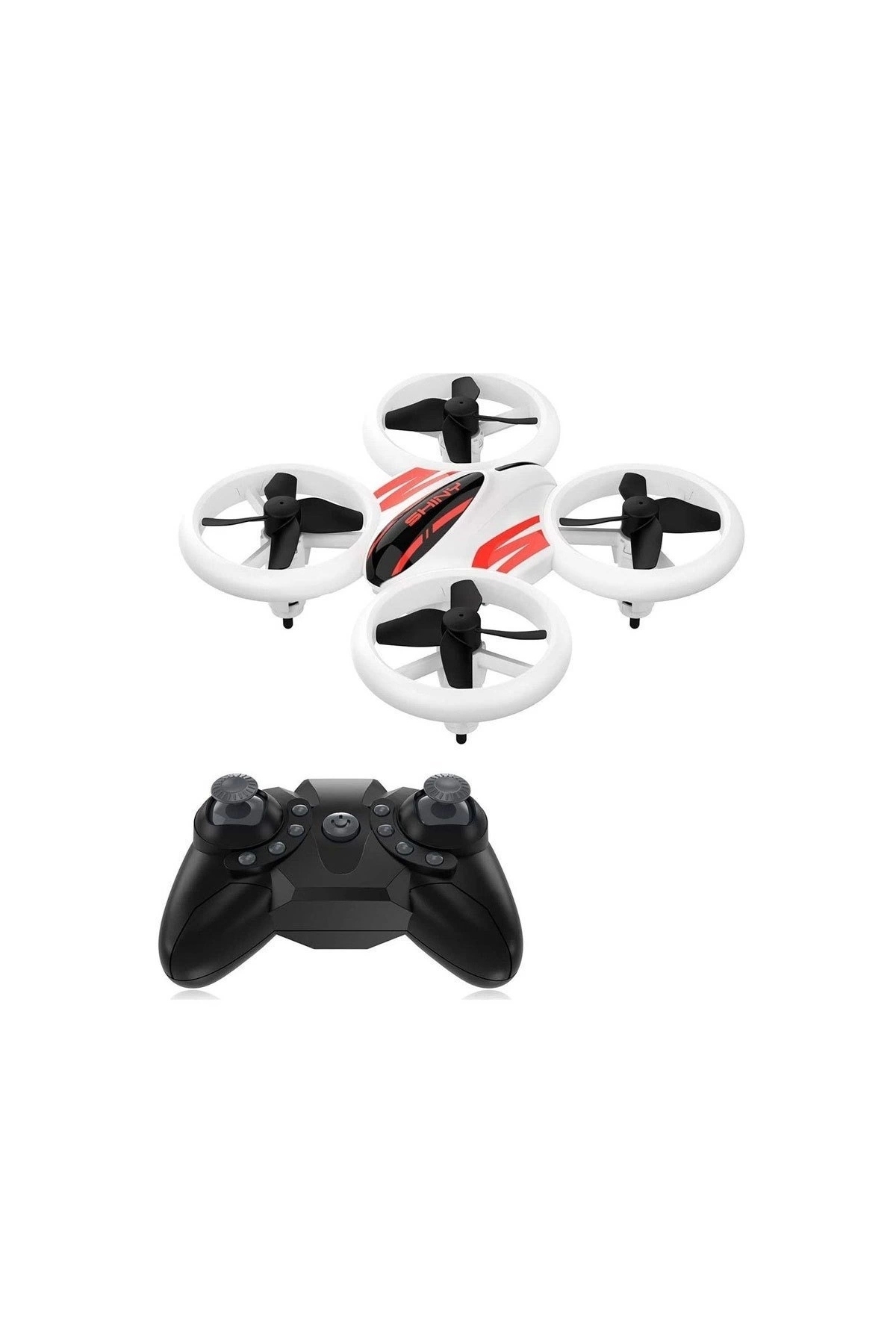 welcomein Q8 Mini Işıklı Neon Drone Başsız Modu, İrtifa Savunması, Tek ...