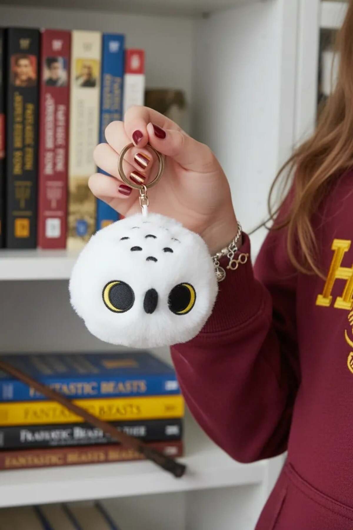 Miniso Harry Potter Lisanslı Hedwig Peluş Anahtarlık - Çanta Süsü ...