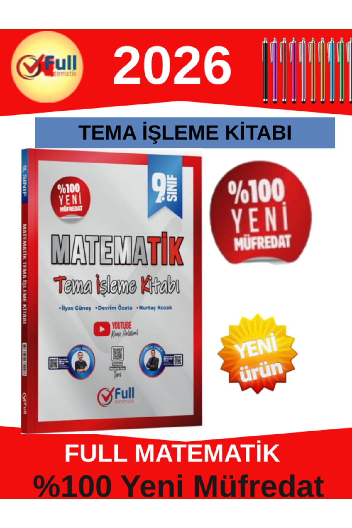 Full Matematik Yayınları Full Matematik 9.Sınıf %100 Yeni Müfredat ...