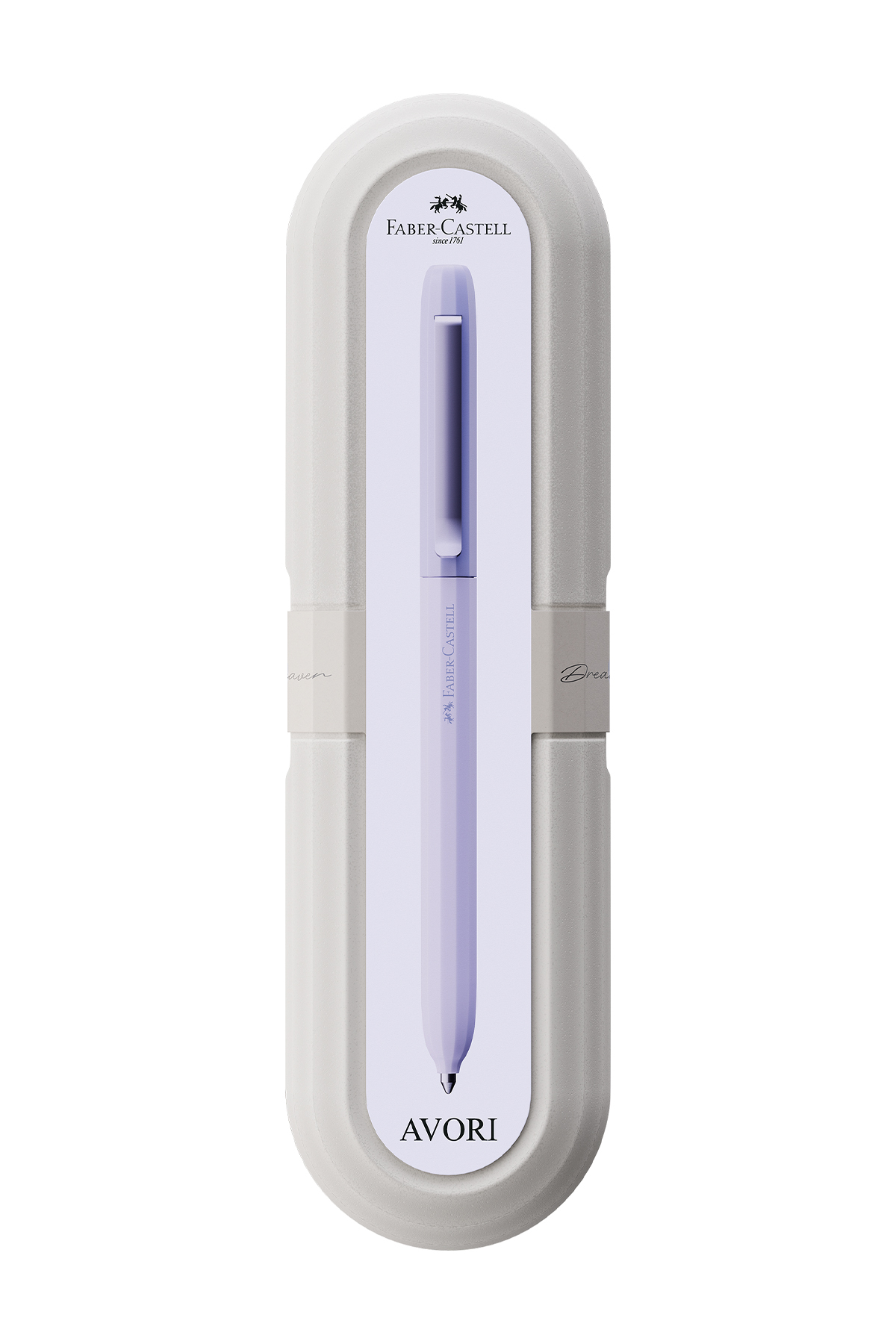 Faber Castell Avori Pastel Lavanta Gövde Tükenmez Kalem, Dayanıklı ...