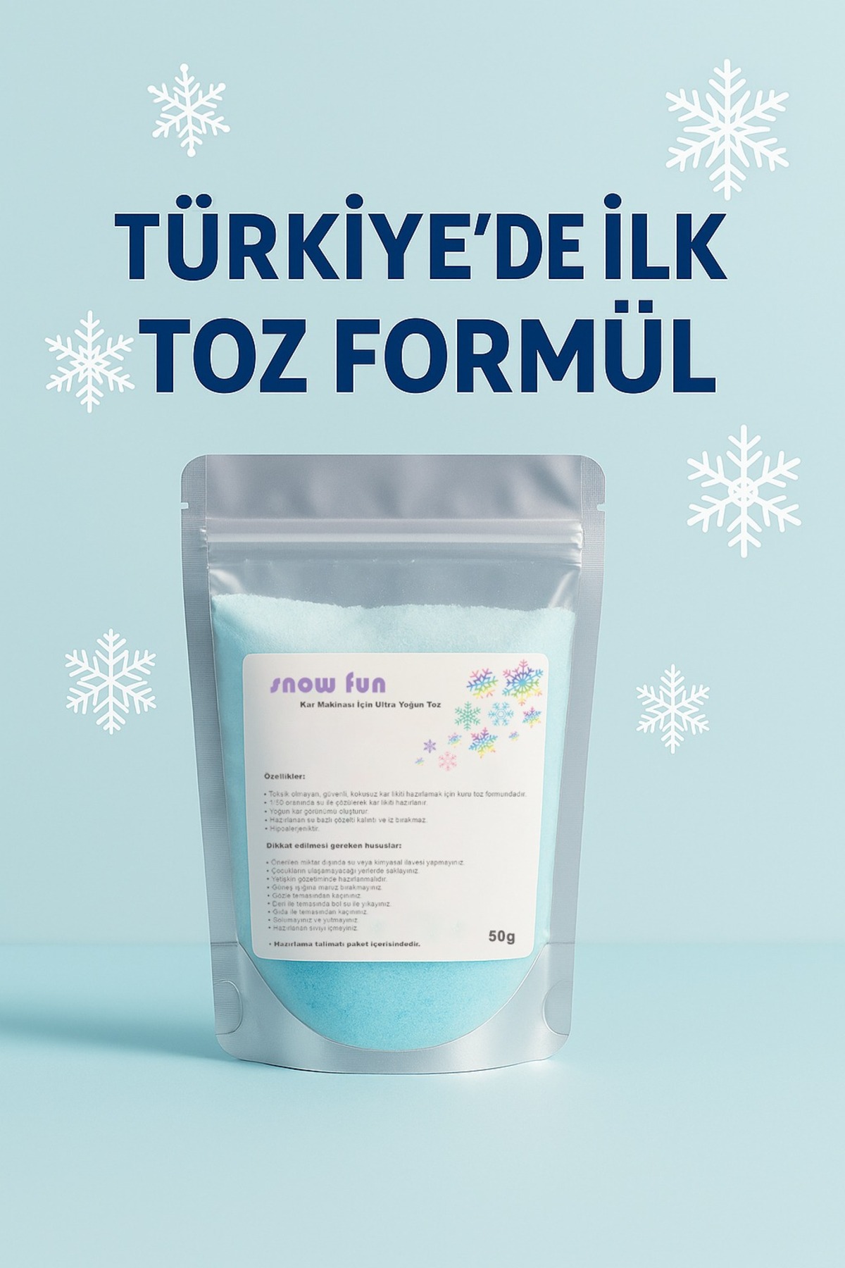 snow fun Kar Makinası Likiti için Ultra Yoğun Toz - Fiyatı, Yorumları