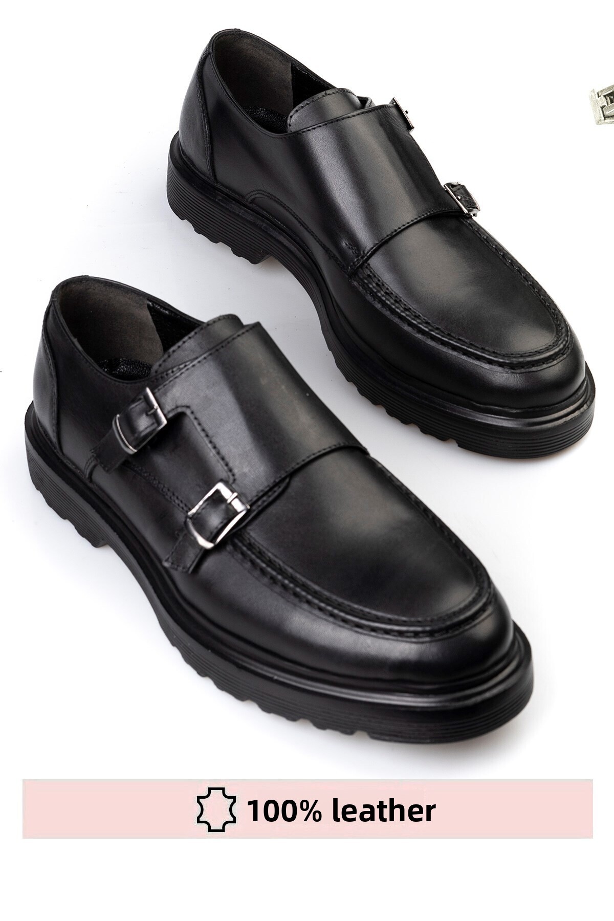 maximoda Genuine Leather, Eva Sole, Saddled, Leather Men's Shoes- Trendyol