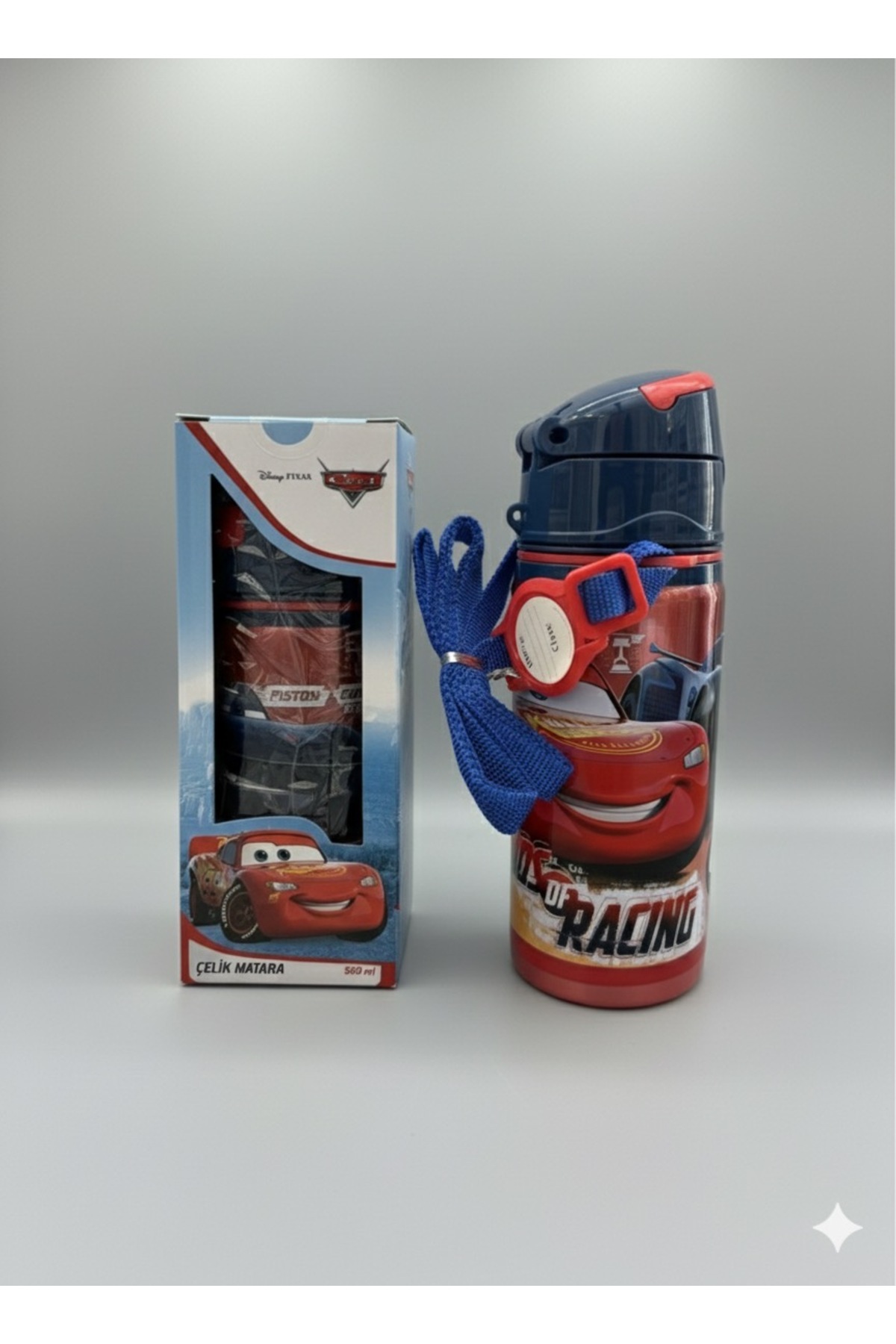 TUMBA'S Lightning Mcqueen Cars Steel Flask Salto 500 ml Legend Water ...