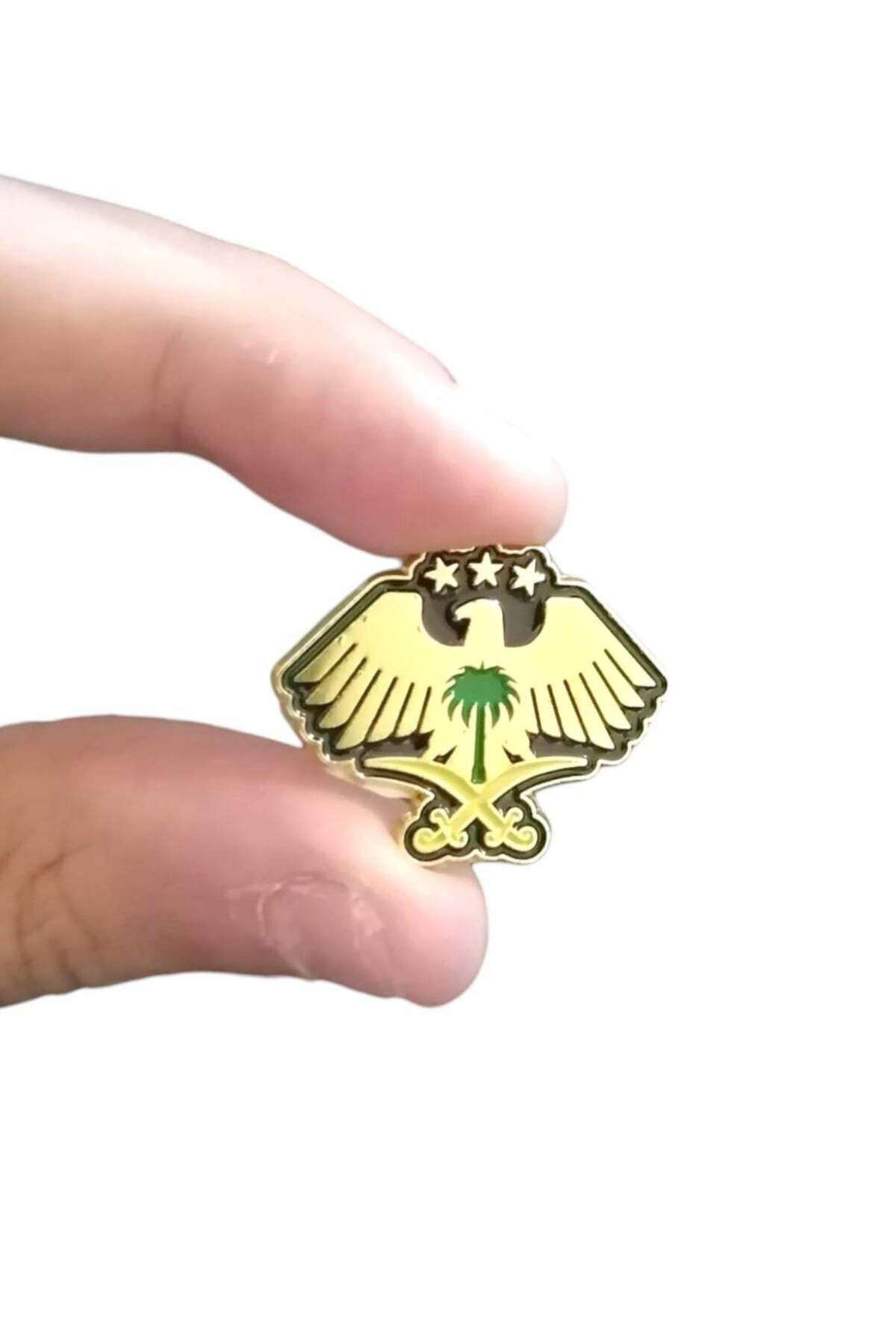 no markte Sticker with Syrian golden eagle and Saudi two-swords & palm ...