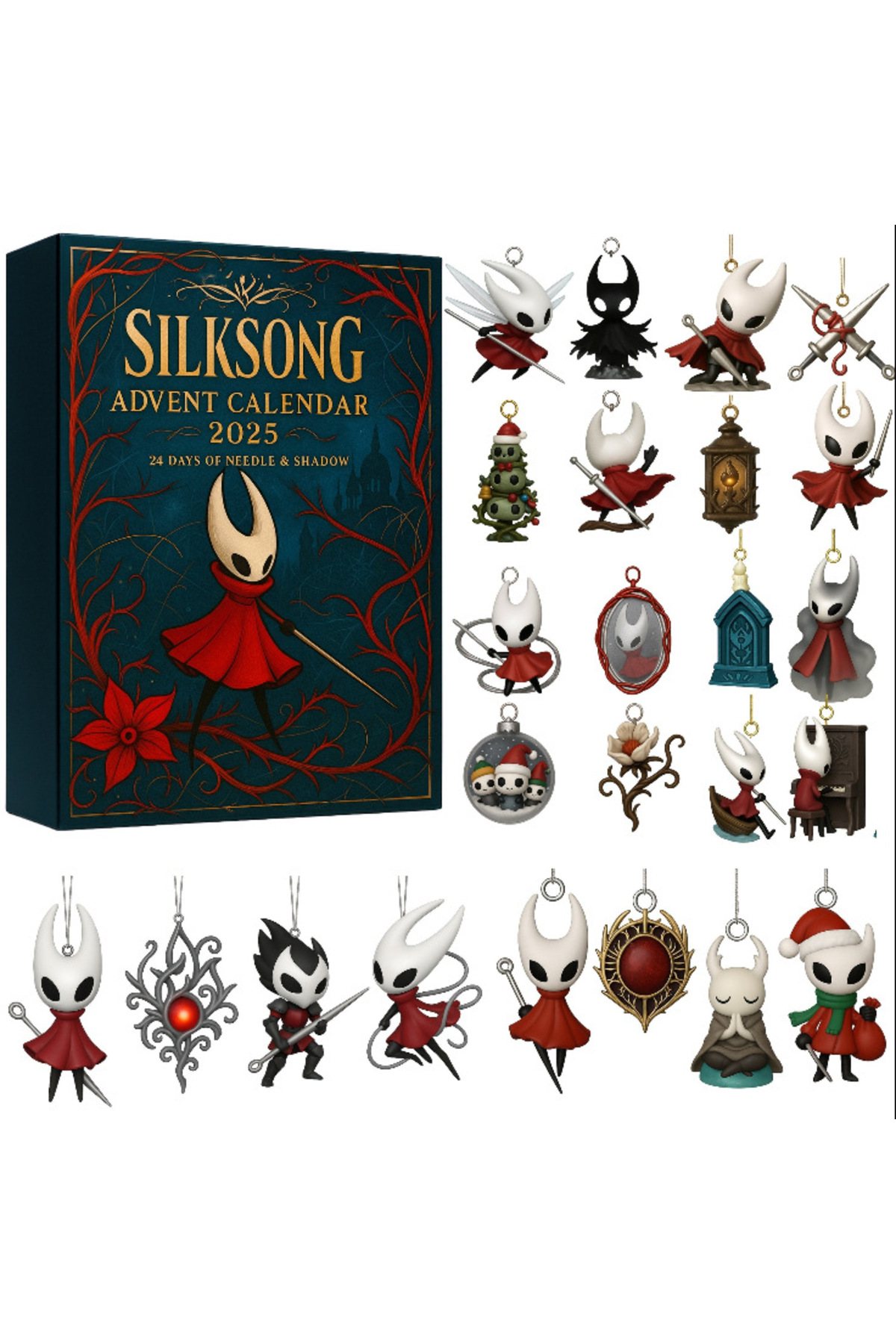 NO BRAND Christmas Day Blind Box - Hollow Knight Blind Box -26 * 18 ...