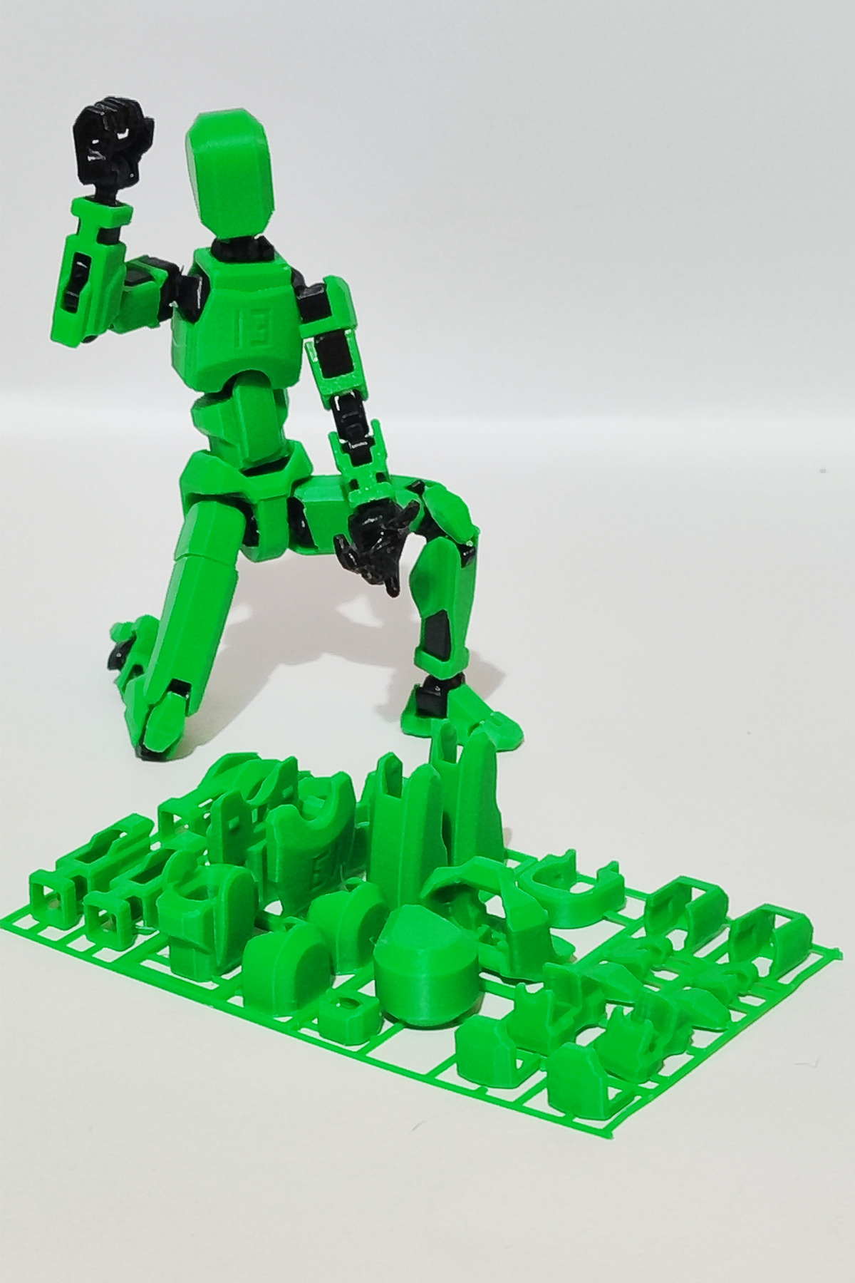 Grand TALİSMAN Oynar Eklemli Hareketli Robot Oyuncak Aksiyon Figürü 3D ...