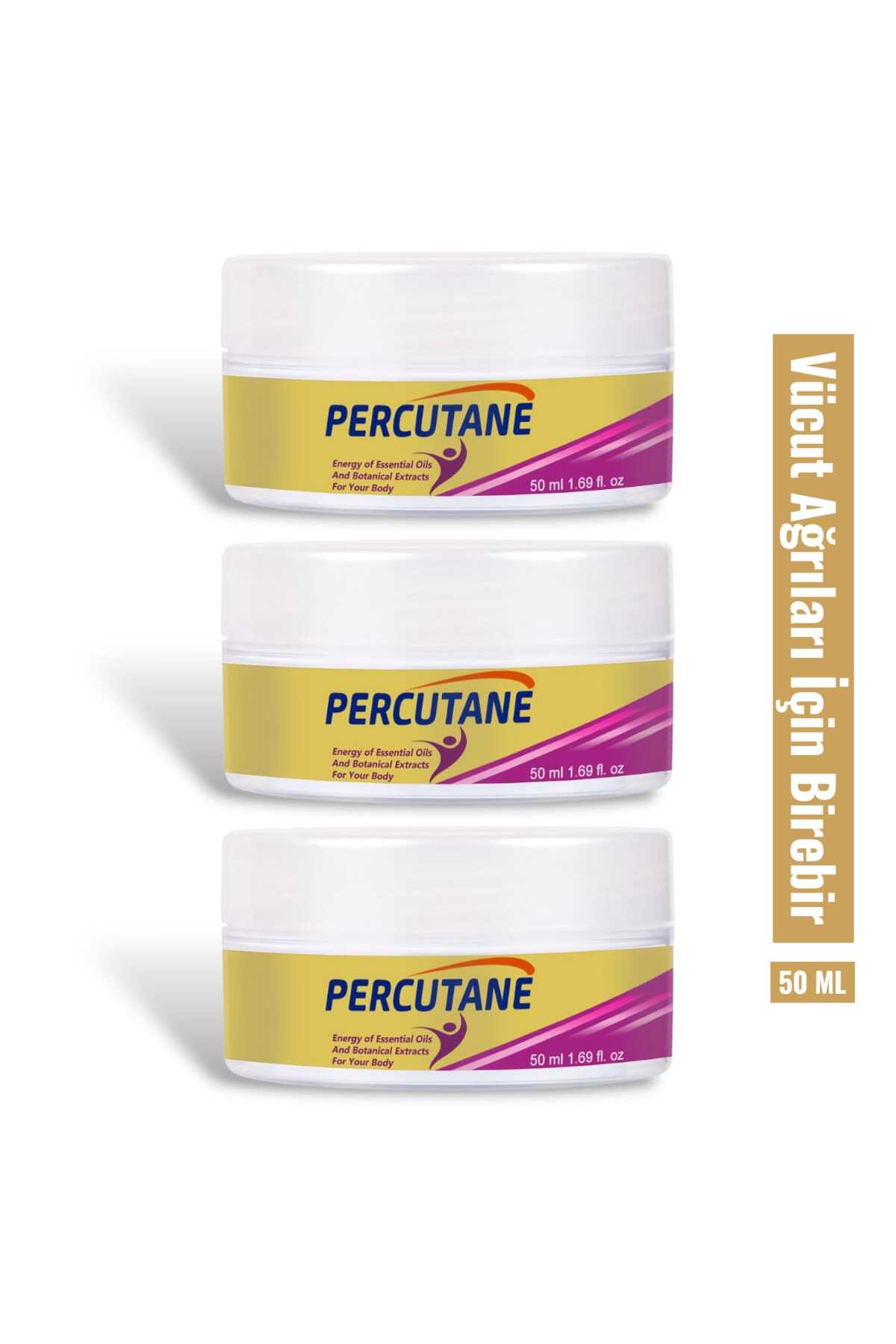 Percutane Hızlı Etkili Kas ve Eklem Rahatlatıcı Vücut Masaj Kremi 50 ML ...