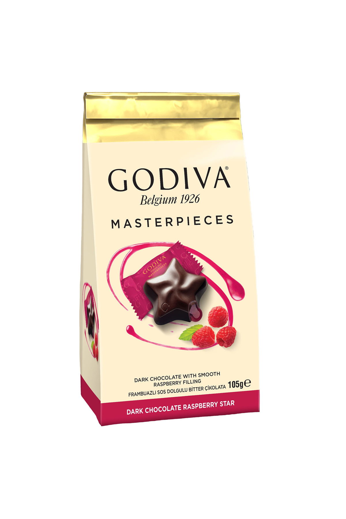 Godiva Chocolatier Godiva Masterpieces Raspberry Star Iwc Bag 105 G ...