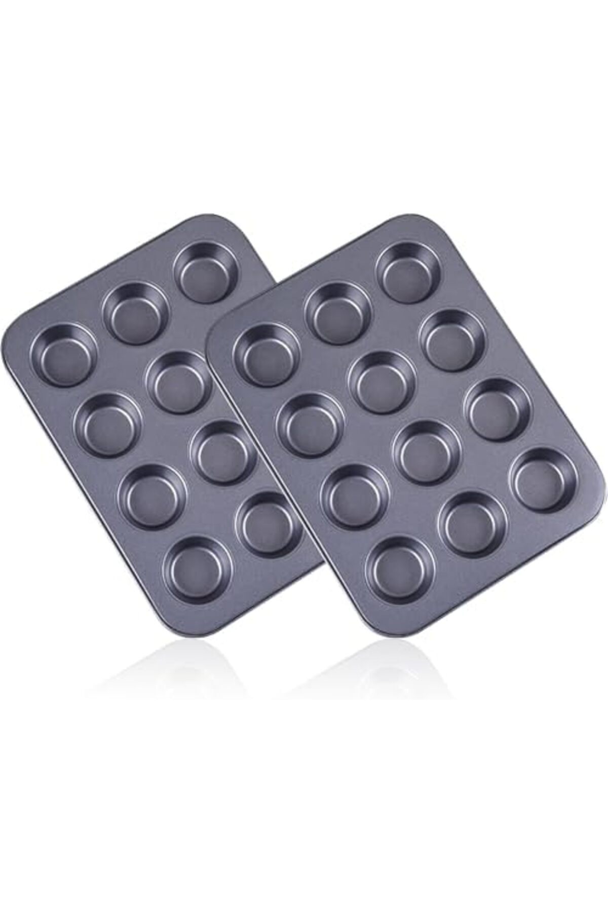 STOREMAX 12 Gözlü Metal Muffin Kalıbı – Yapışmaz Kaplama, Fırın Uyumlu ...