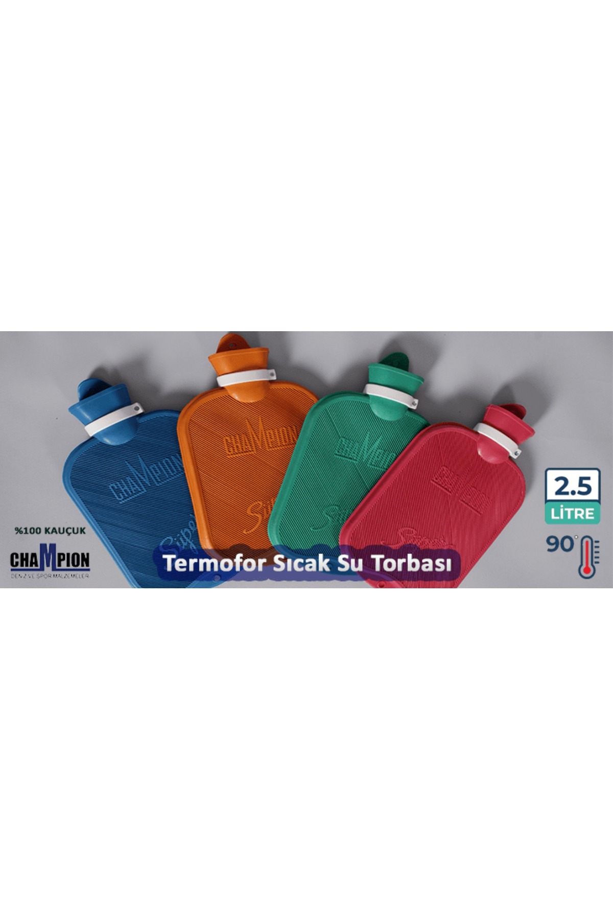 Champion Marka 2 Litre Sıcak Su Torbası – Sızdırmaz, Dayanıklı - Fiyatı ...