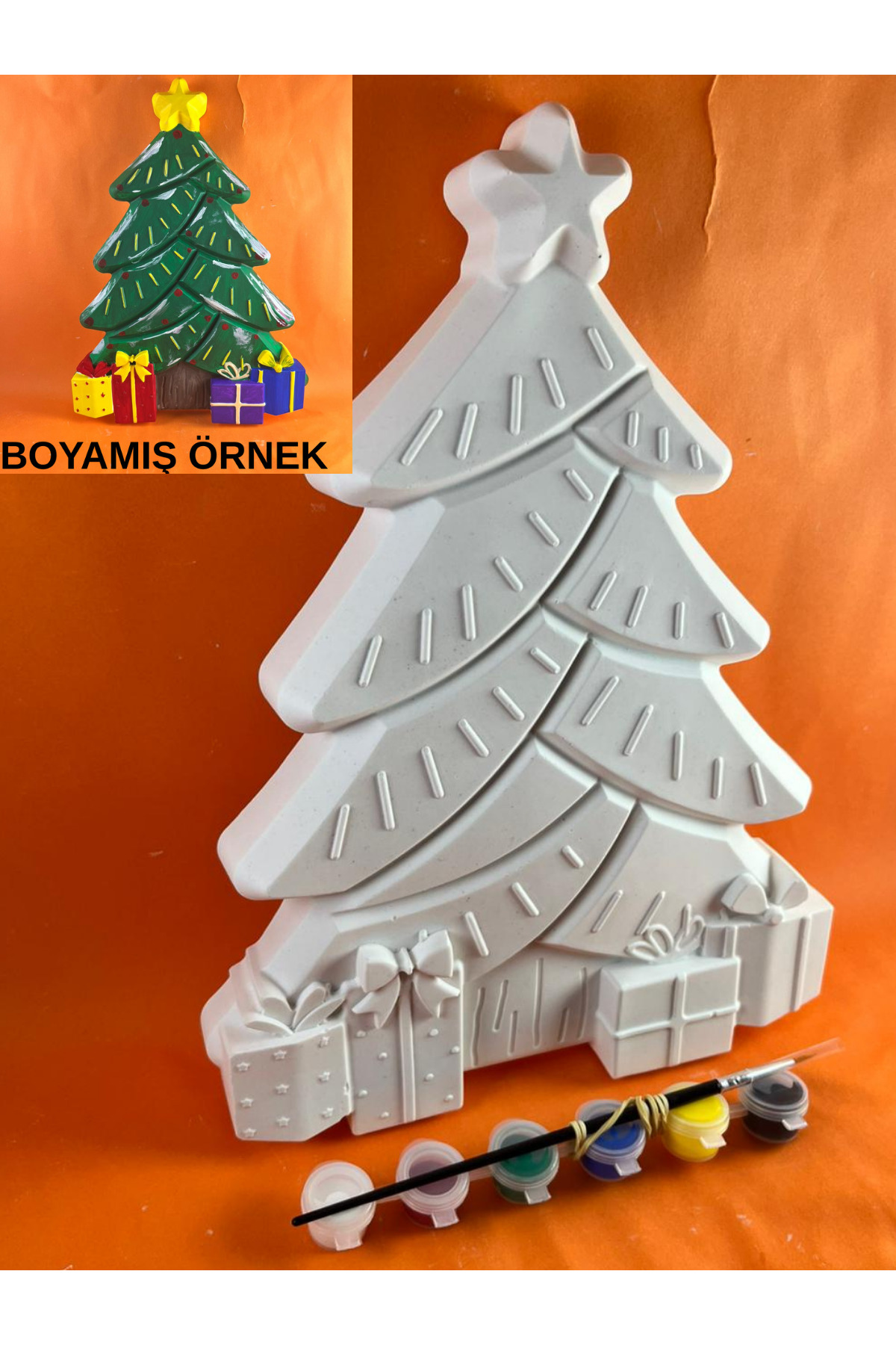 BEMİSA Yılbaşı Ağacı Boyama Kendi Ağacınızı Renklendirin - Fiyatı, Yorumları