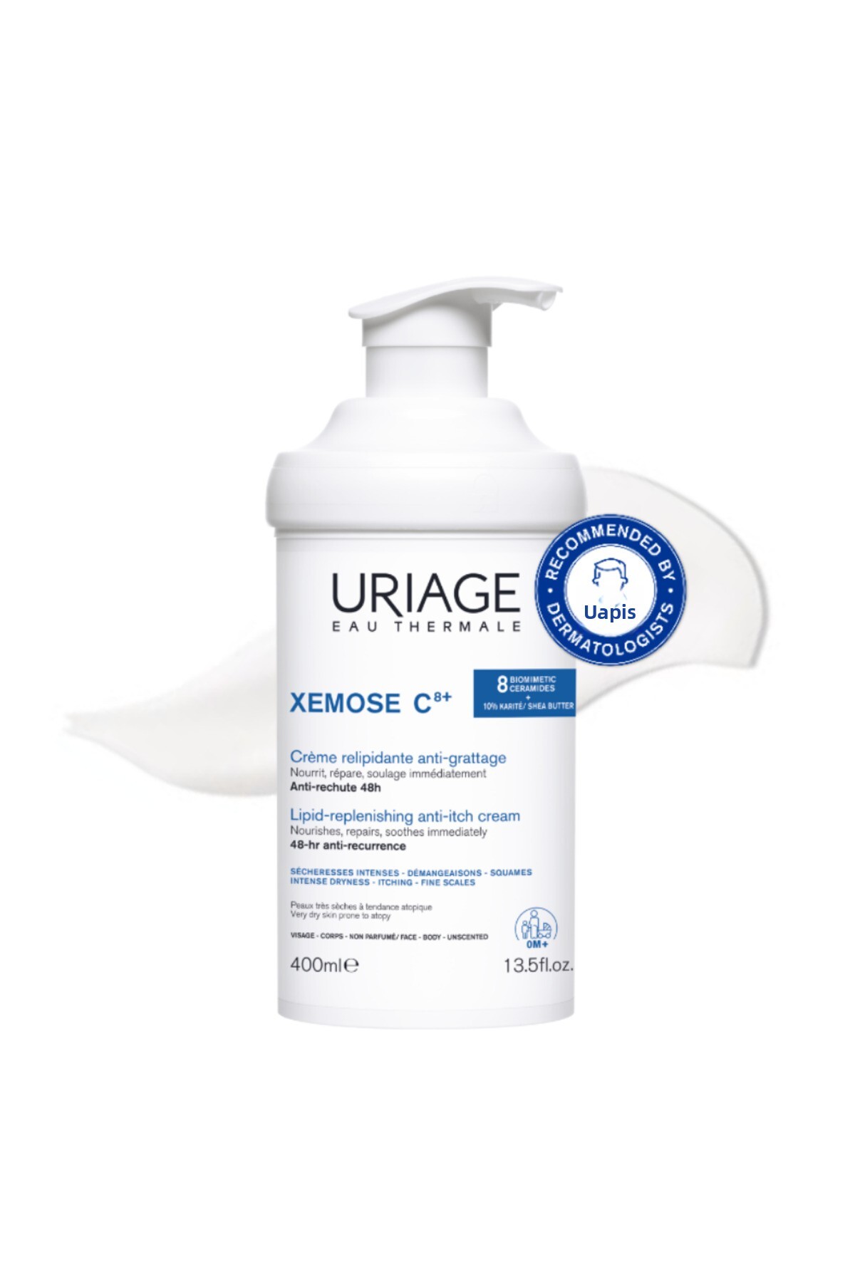 Uriage Xemose Lipid Replenishing Anti-Irritation Cream 400 ml- Trendyol
