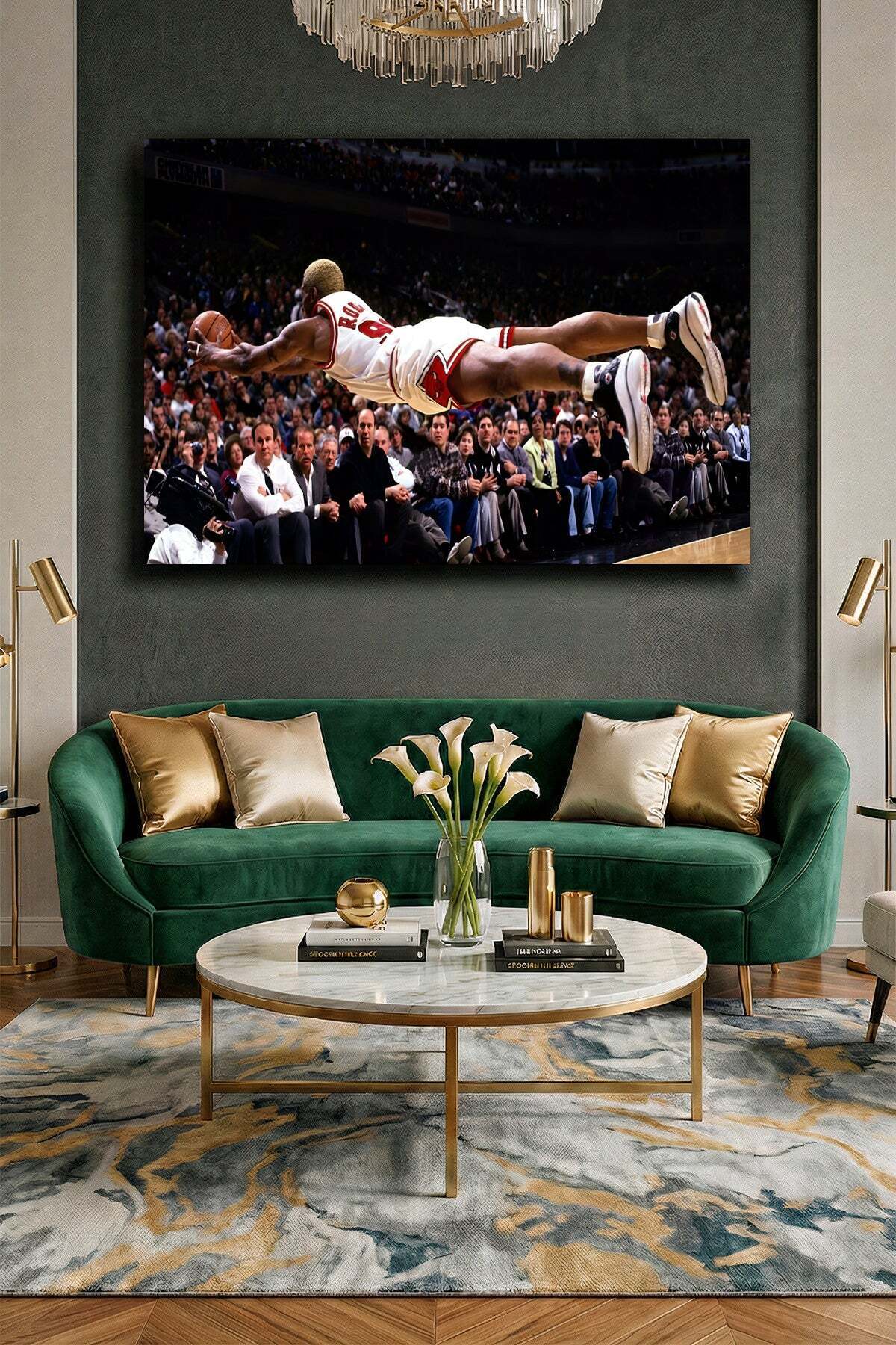 Wallivo Dennis Rodman "Give Everything" Model 2 - Hırs ve Tutku Kanvas ...