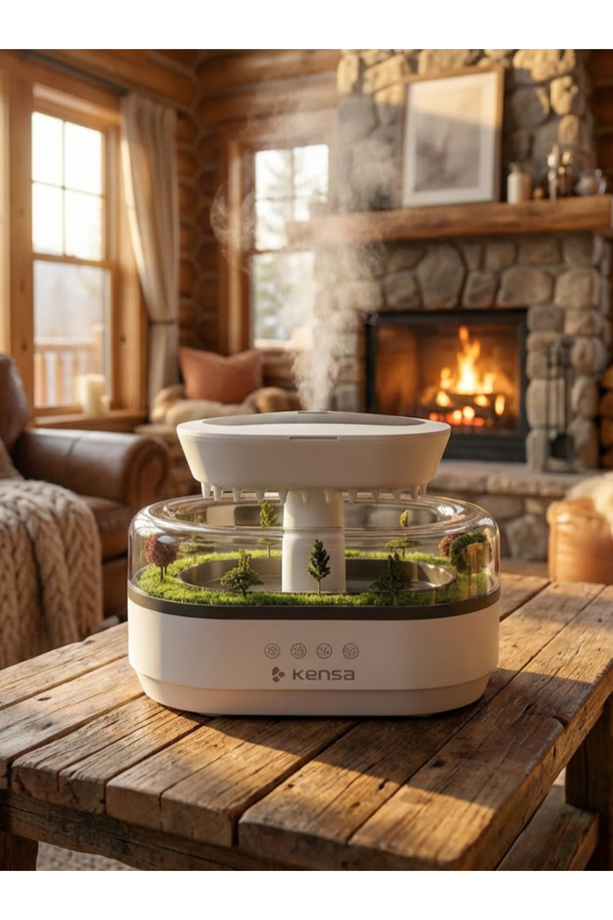 Kensa Su Damlacıklı Yağmur Hava Nemlendirici Difüzör | 250 mL Su ...