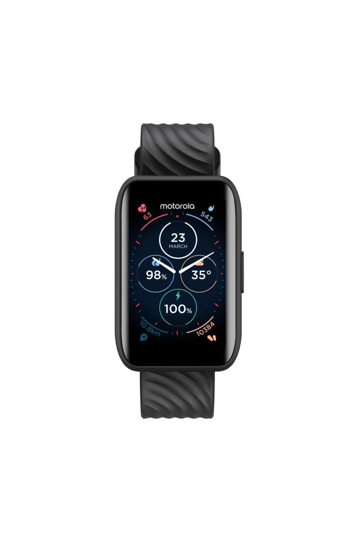 Motorola Moto 40 Bluetooth Akıllı Saat -10 Gün Pil Ömrü, Google Fit ...