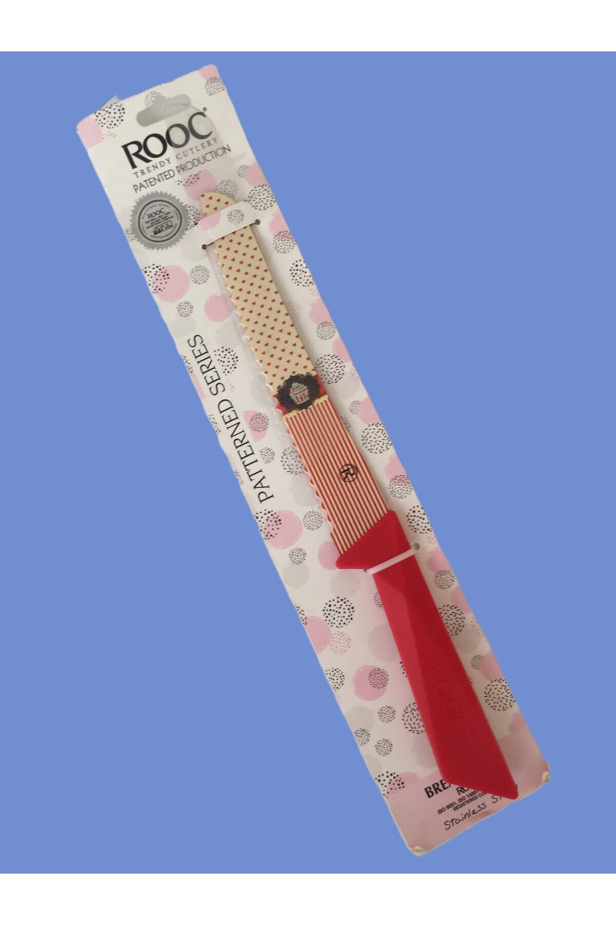 Rooc Renkli Desenli Şef Bıçağı / Ekmek-Pasta Bıçağı-30 cm - Fiyatı ...
