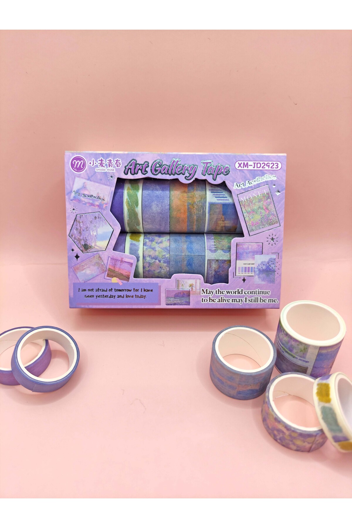 Limmy Art Vintage Washi Tape Bant Yapışkanlı Maskeleme Kağıdı Desenli ...