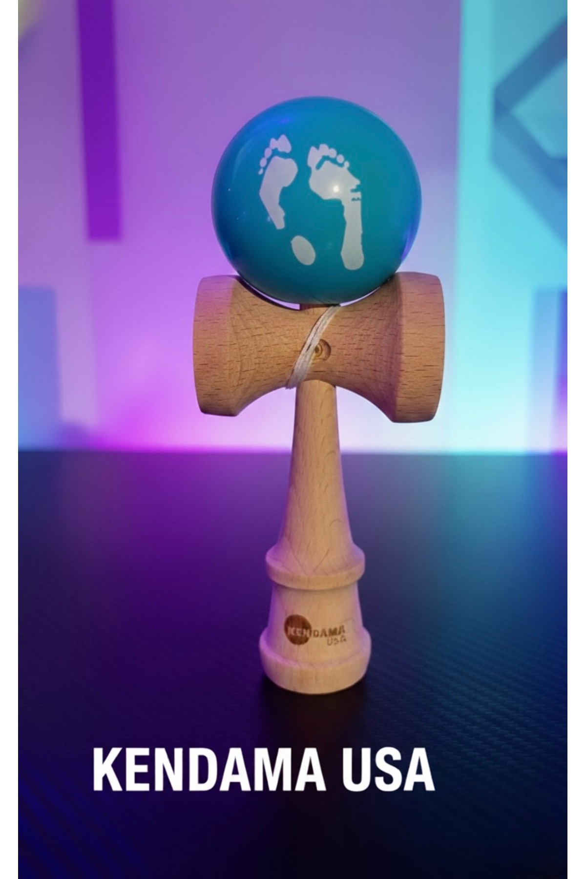 Kendama USA Kendama PRO Professional Turquoise Ball, Advanced Tricks ...