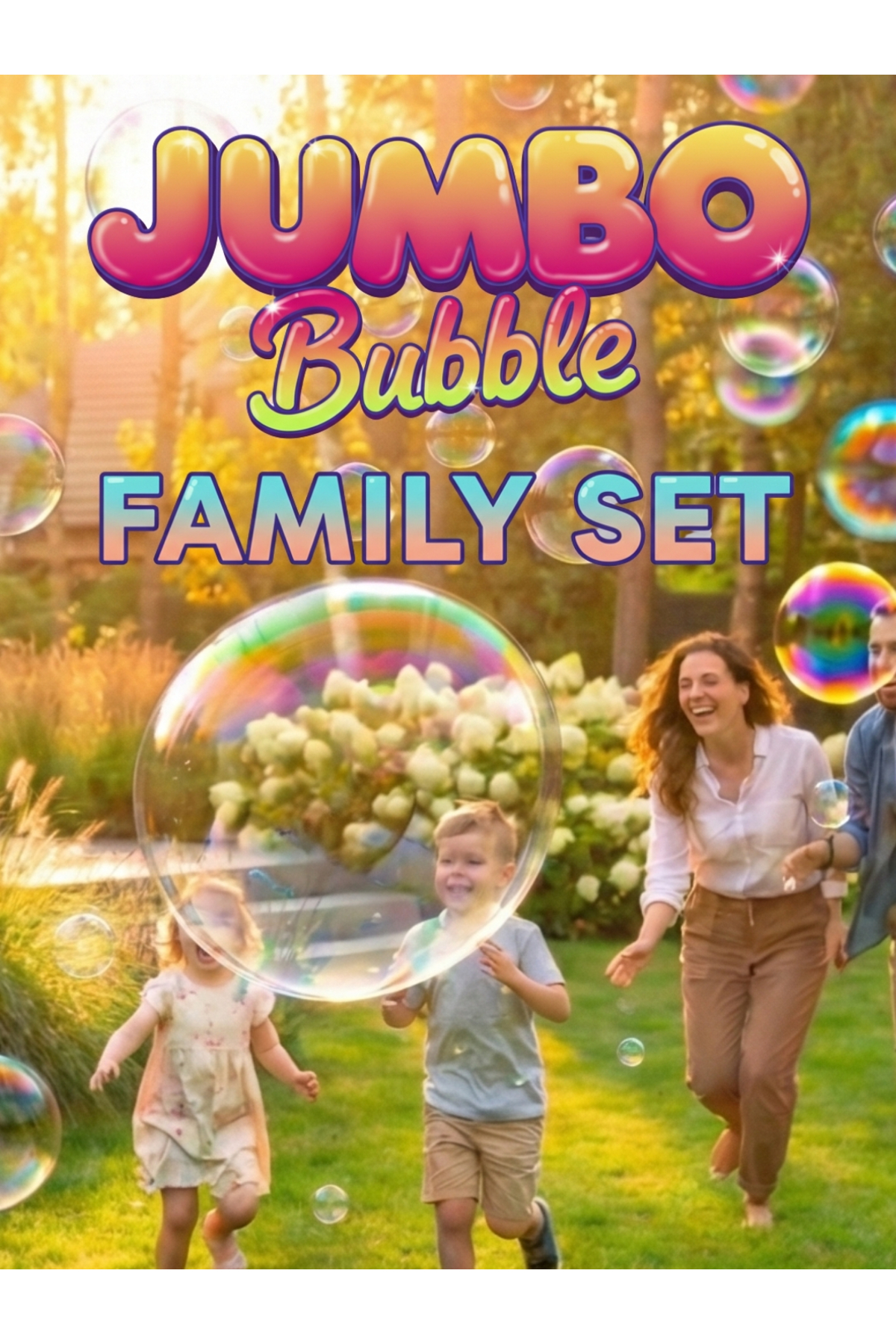 Bubble Çocuk Jumbo Bubble Family Set - Açık Hava Aile Etkinlikleriniz ...
