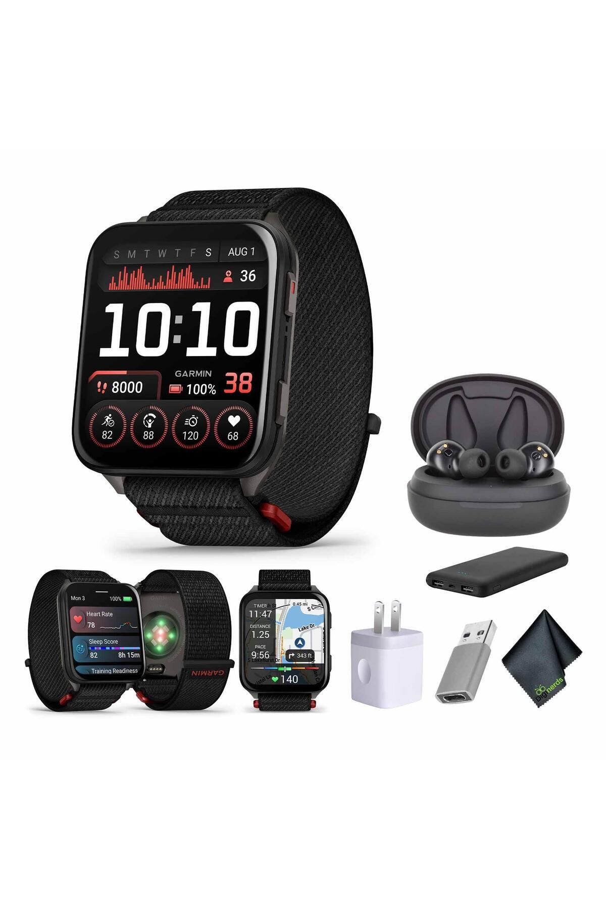 Garmin Venu X1, İnce ve Hafif GPS Akıllı Saat, 2 inç AMOLED Ekran ...